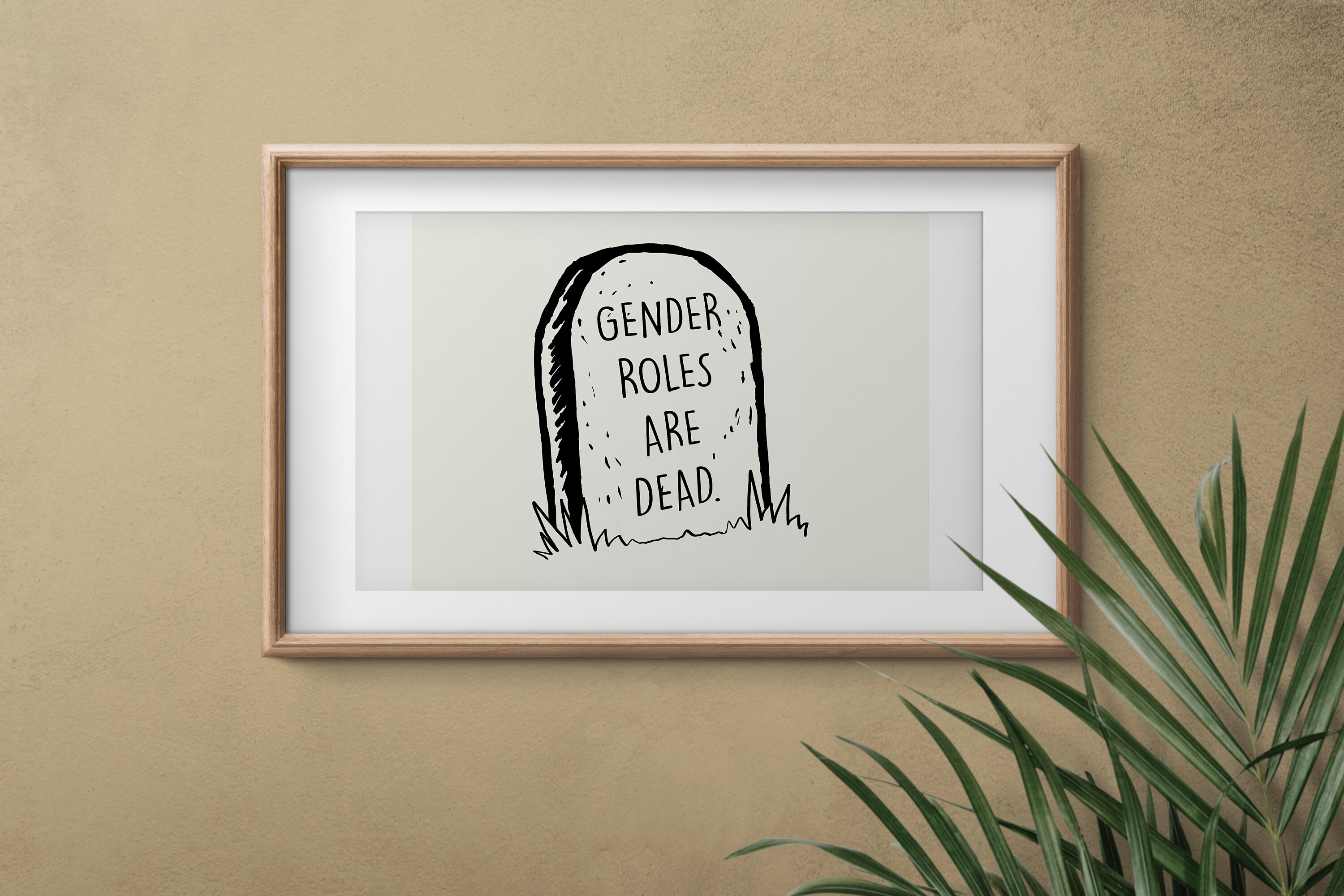 Gender Roles Print LGBTQ Gift Pride Wall Art LGBTQ - Etsy