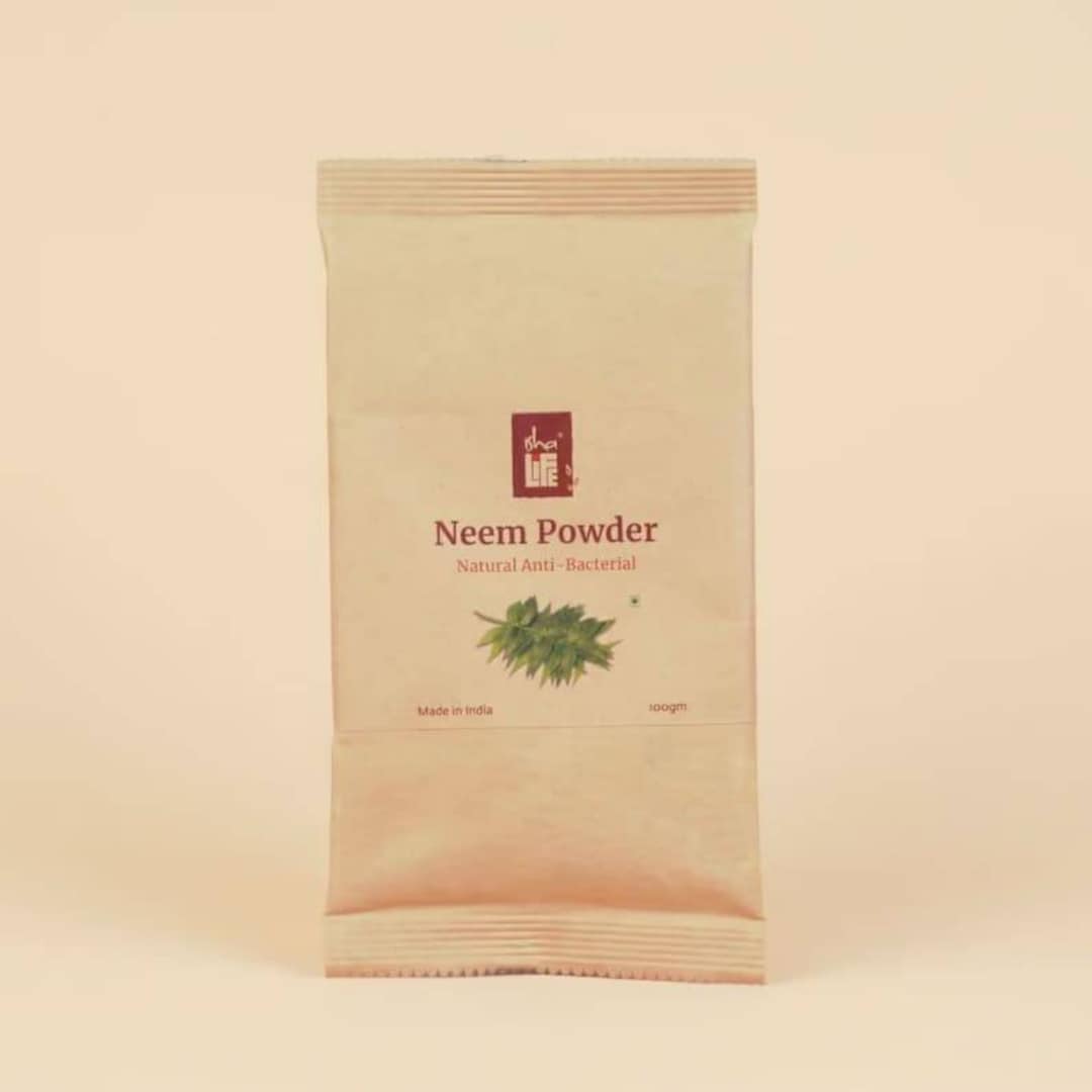 Isha Neem Powder 100 Grams Neem Powder Pack - Etsy