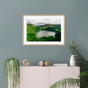 Lagoa Funda, Flores Island, Azores - Premium Photo Print - Etsy