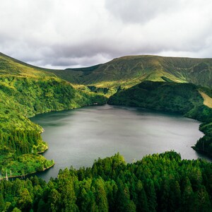 Lagoa Funda, Flores Island, Azores - Premium Photo Print - Etsy