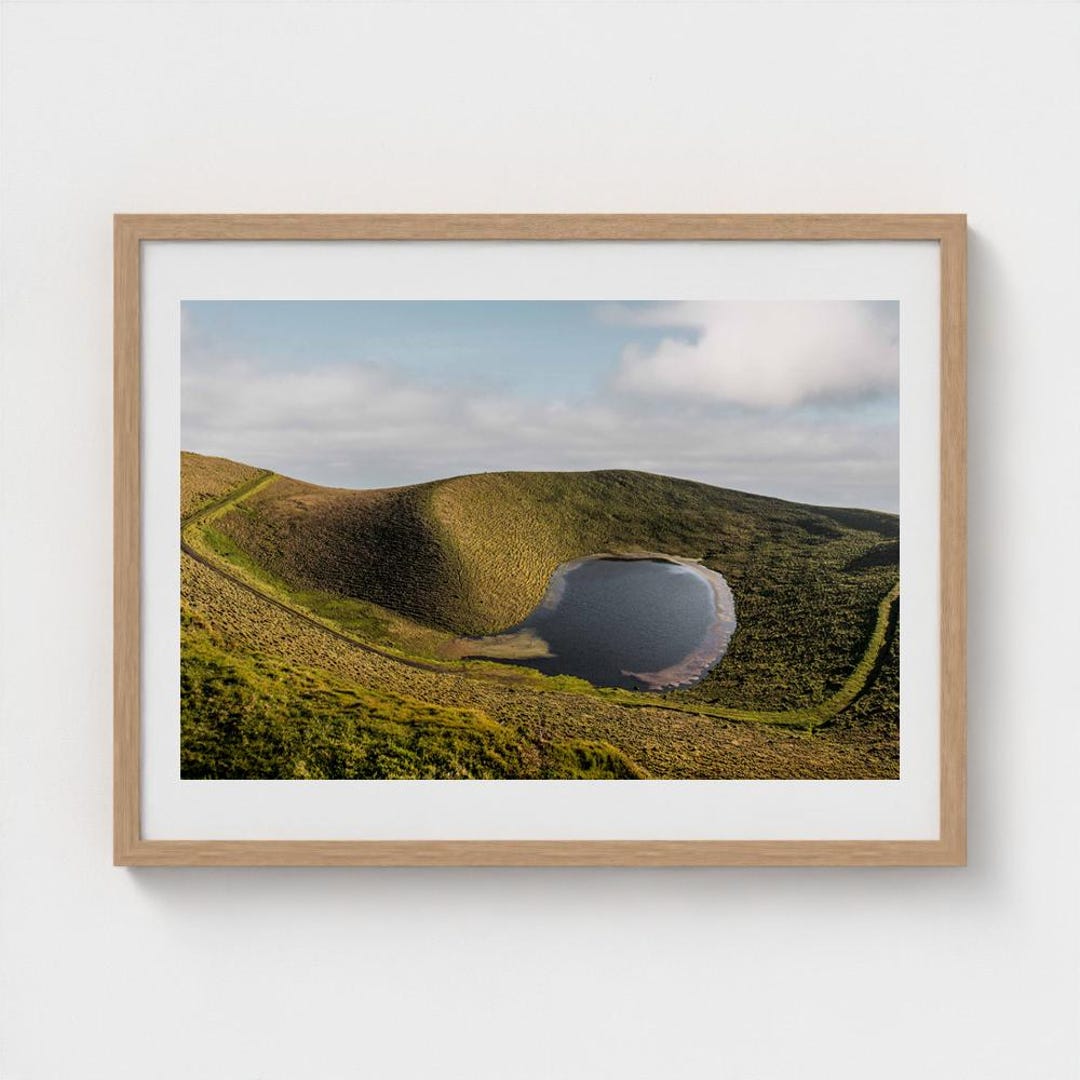 Vulkansee - Insel Pico, Azoren | Fine Art Druck - Etsy.de