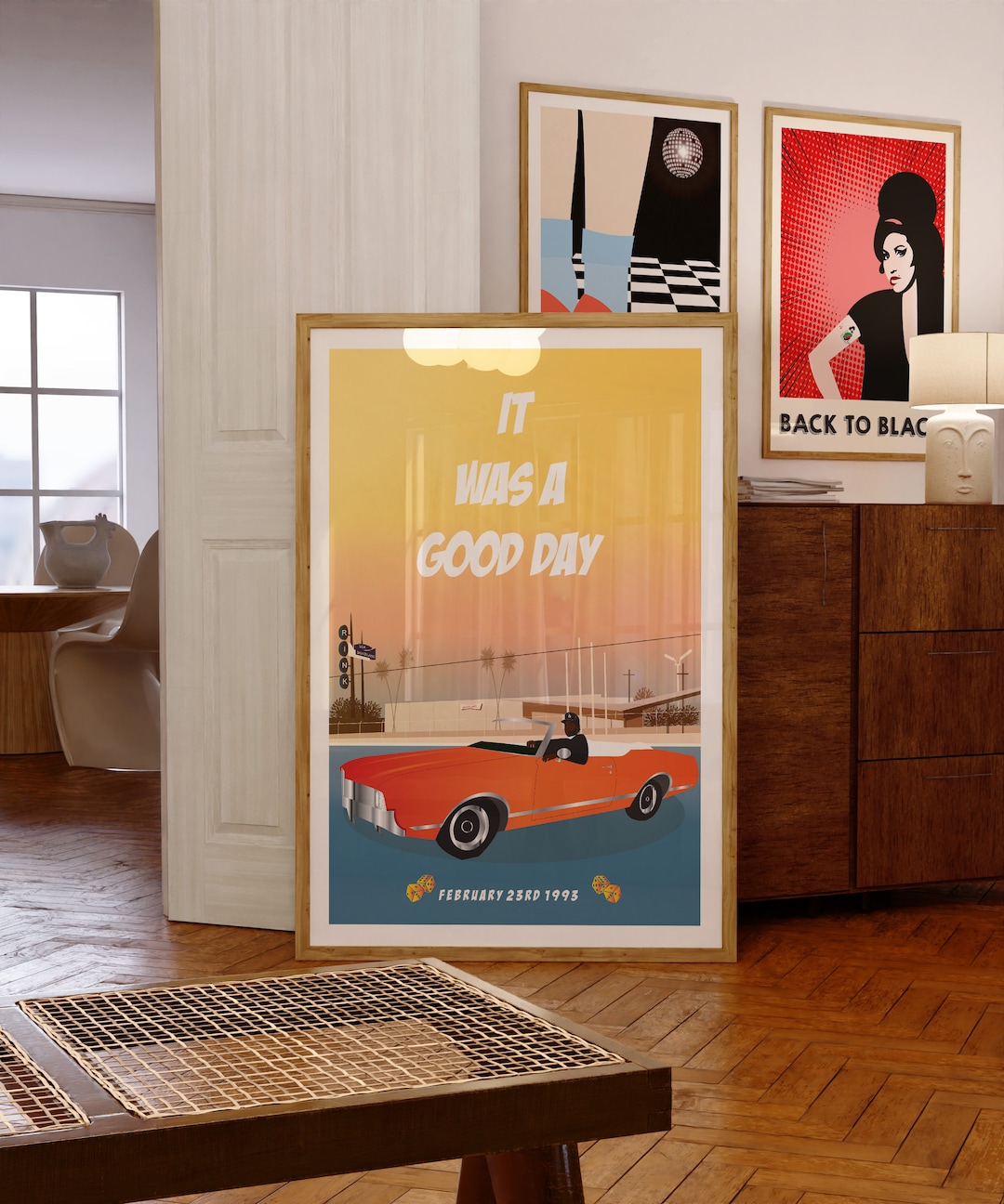 Ice Cube It Was A Good Day Poster Song Lyric Art Hip Hop - Etsy UK