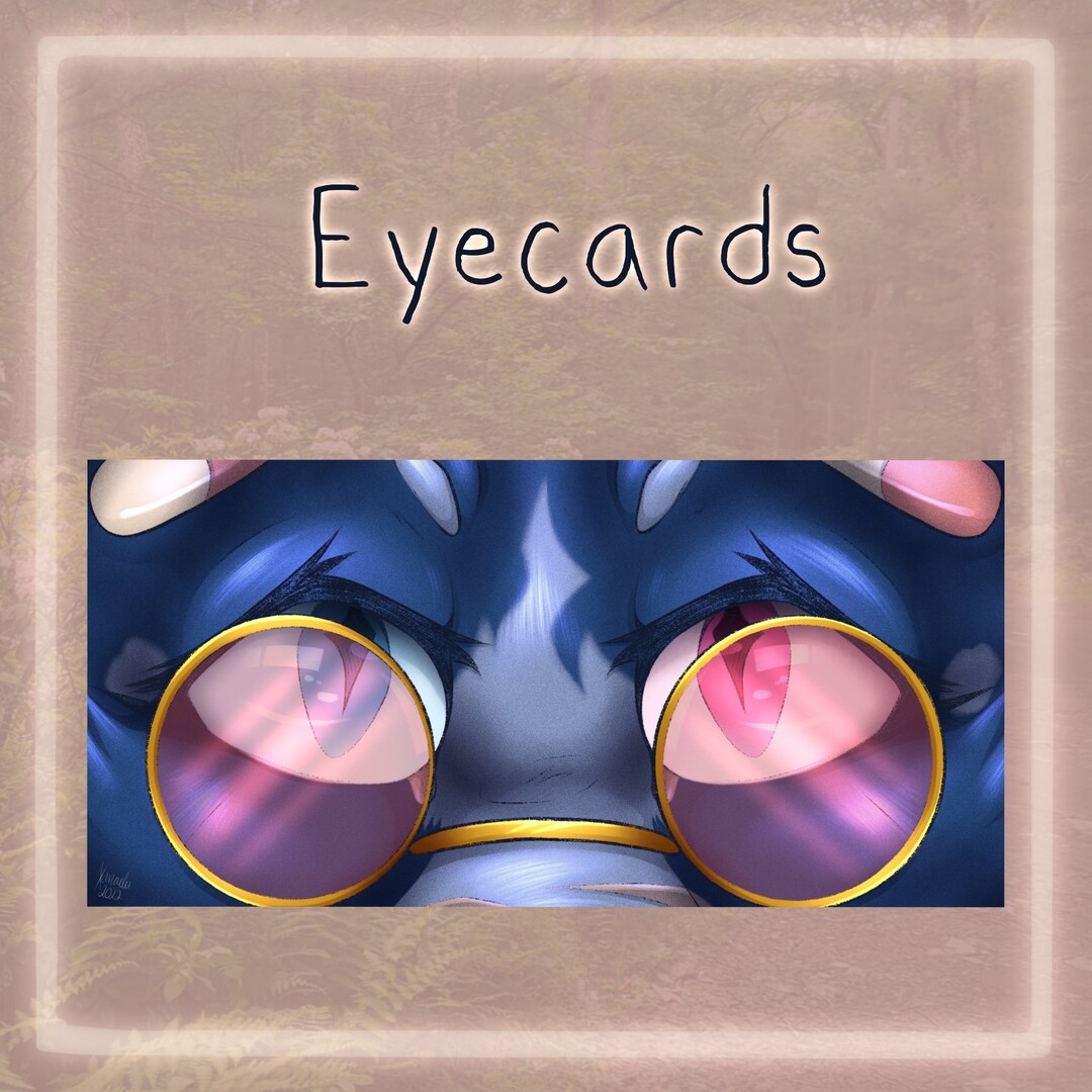 Furry Eyeshot Digital Art Commission - Etsy