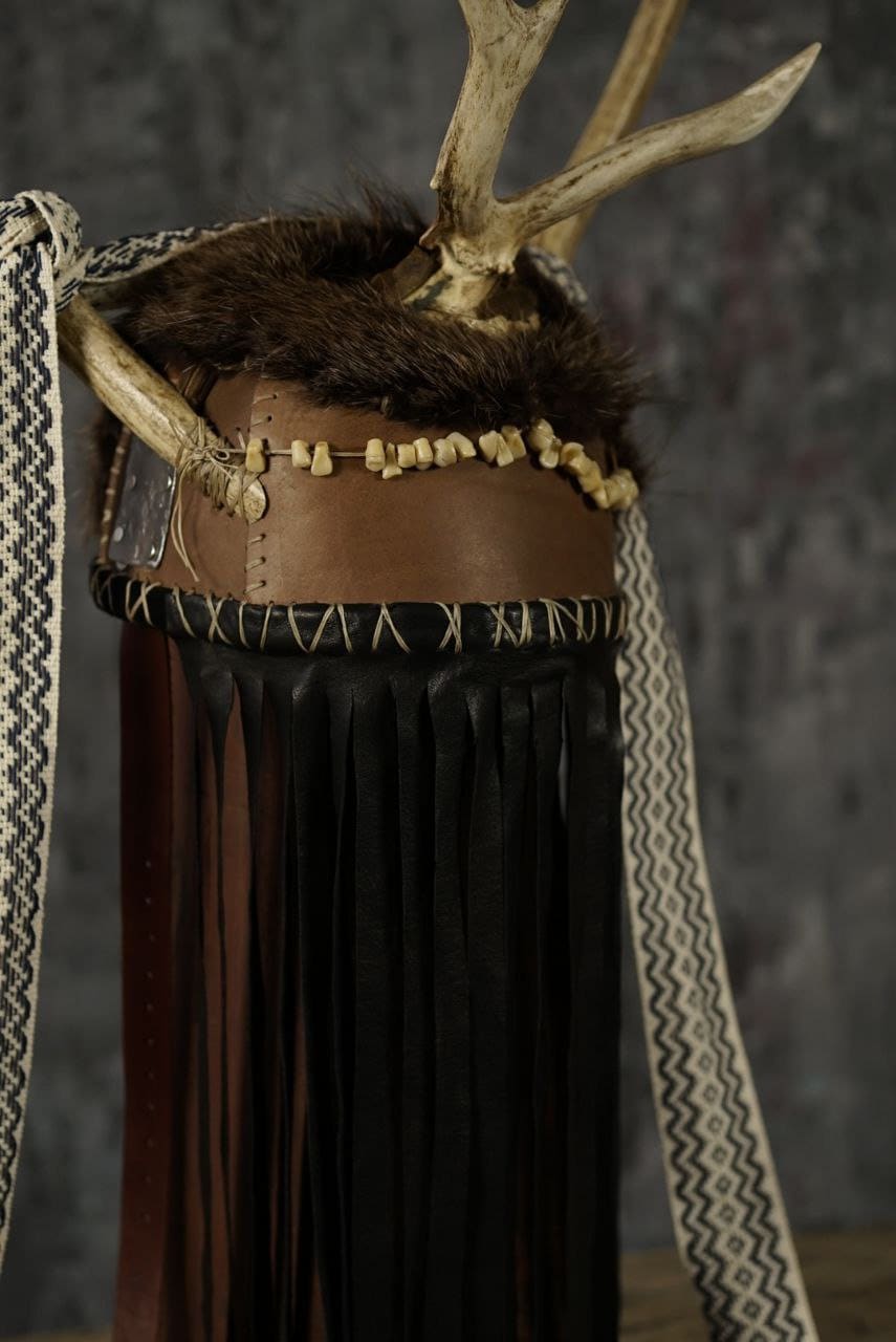Native American Antler Headdress