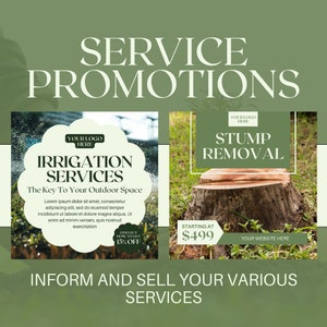 Landscaping Social Media Marketing for CANVA / Gardener Instagram ...