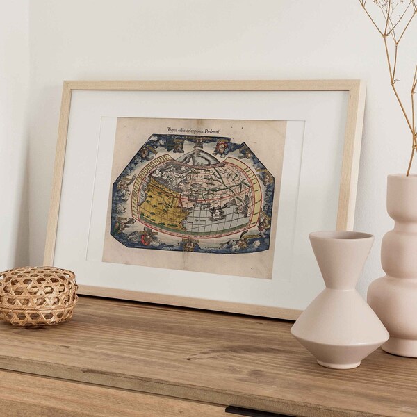 One Piece World Map Poster - Etsy