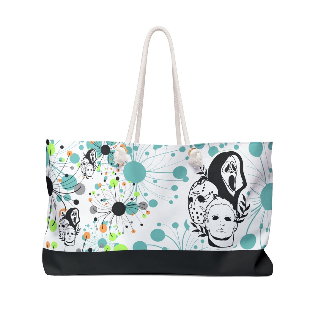 Whimsical Dandelion Horror Icons Trio Weekender Bag - Etsy