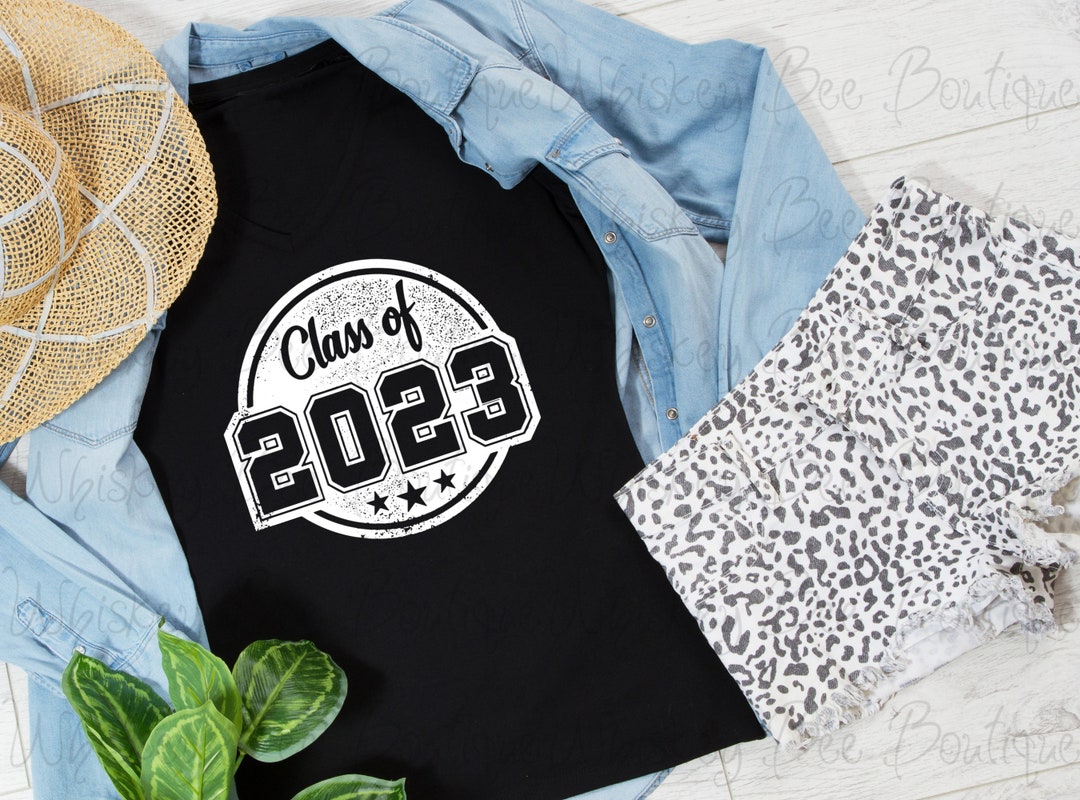 Senior Class of 2023 White Vintage Distressed Stamp Unisex T-shirt - Etsy