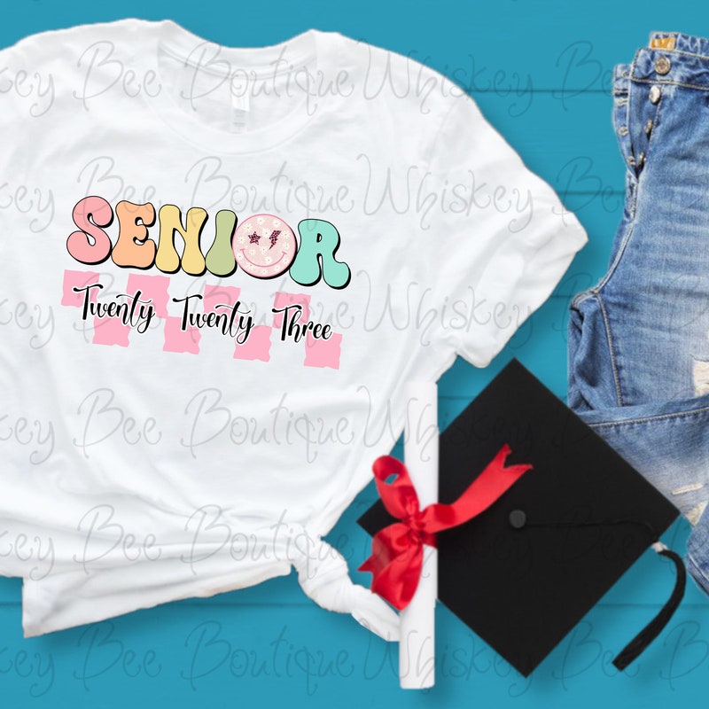 Senior Bubble Letters - Etsy