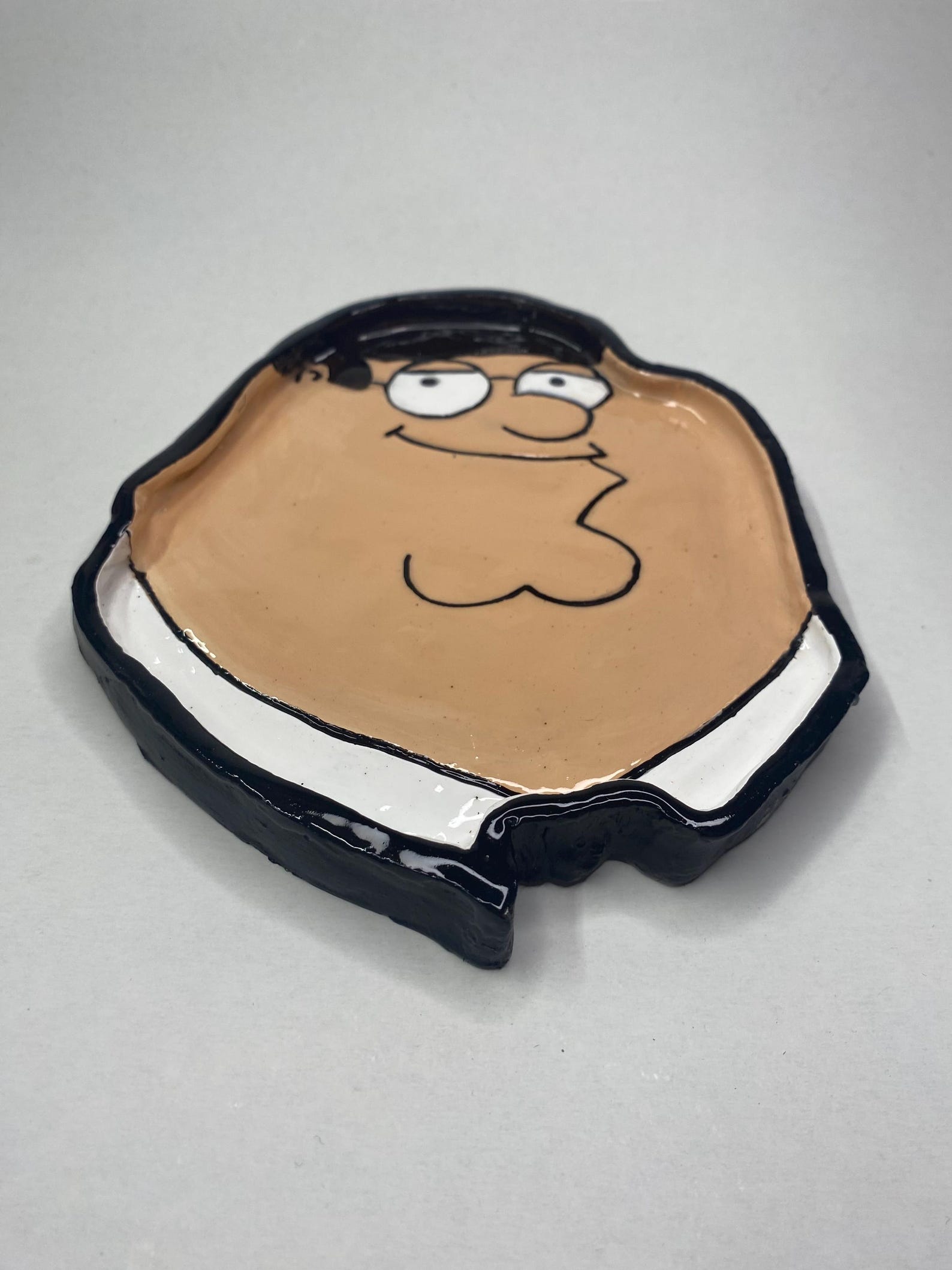 Family Guy Peter Griffin Air Dry Clay Trinket Tray Decorative Home ...