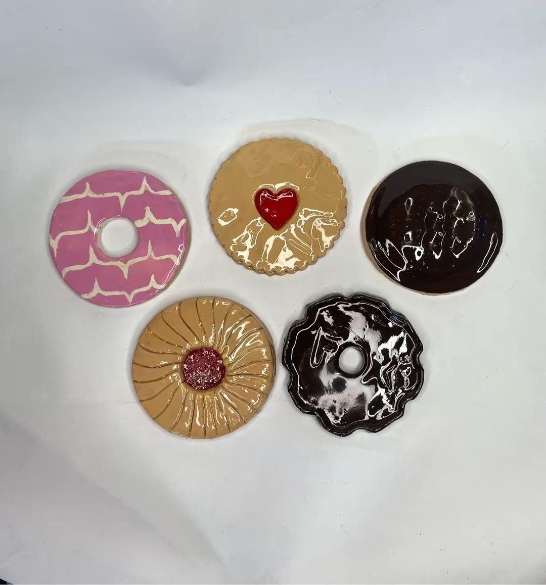 BISCUIT COASTER X 1 - Etsy UK