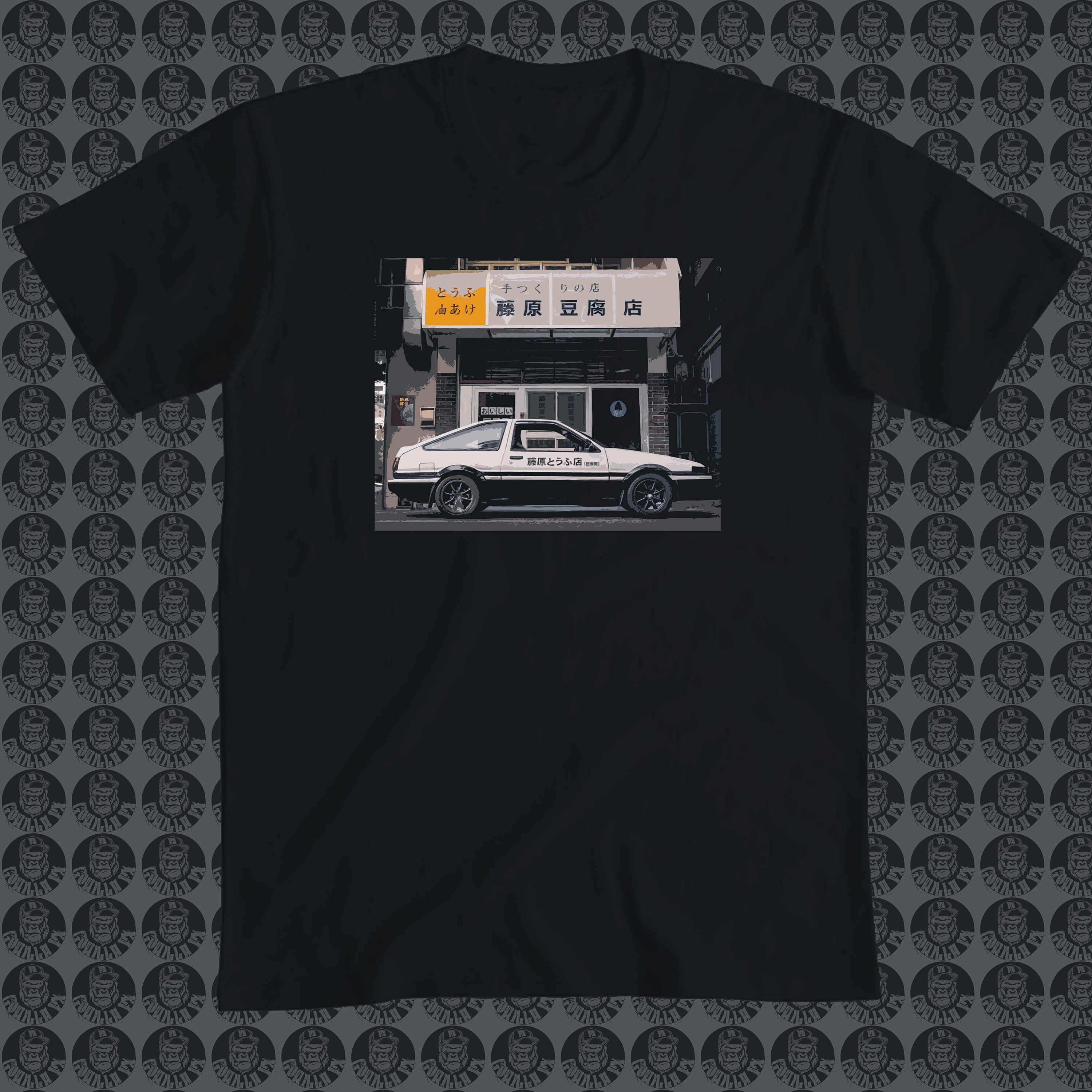 Toyota Corola AE86 Trueno Initiald Japan JDM Gorillafx Graphic COM ...
