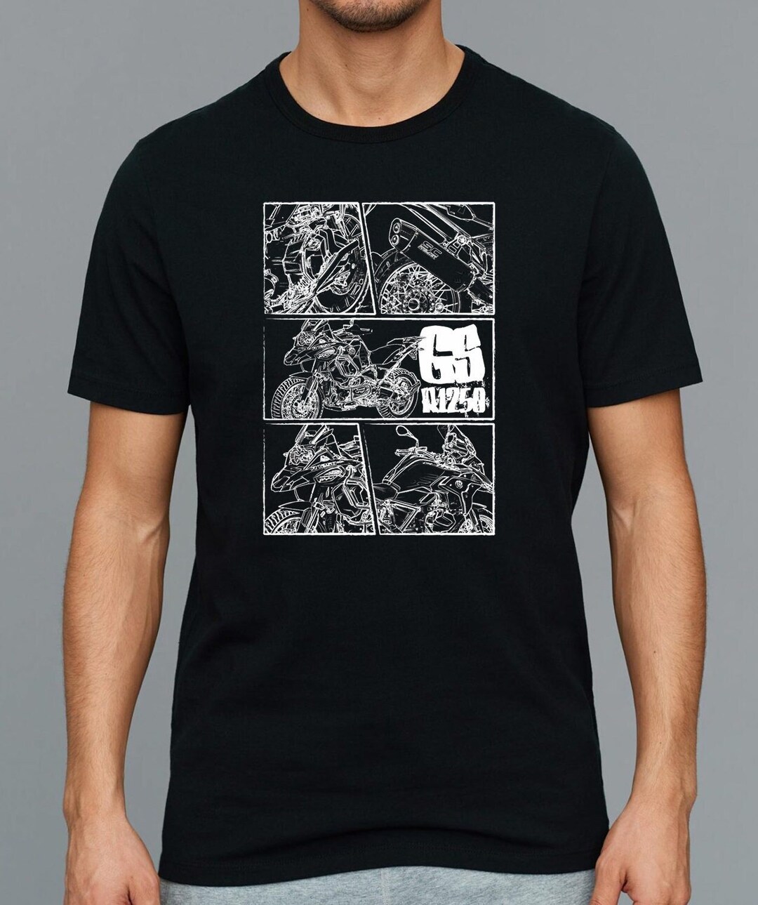 BMW R1250GS R 1250 GS K50 K51 Graphic Design Men's Tshirt - Etsy