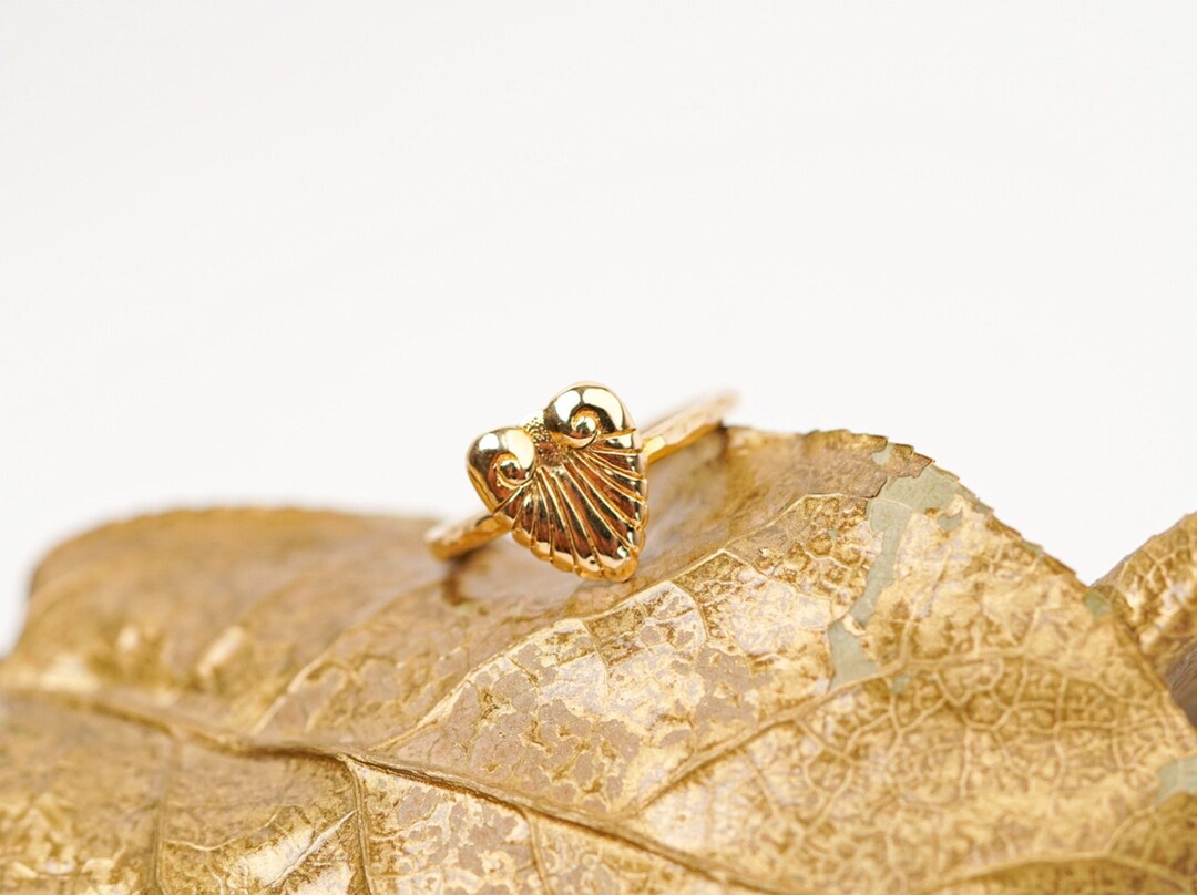 14k Solid Gold Greek Style Ring, Anniversary Gift, Solid Gold Handmade ...