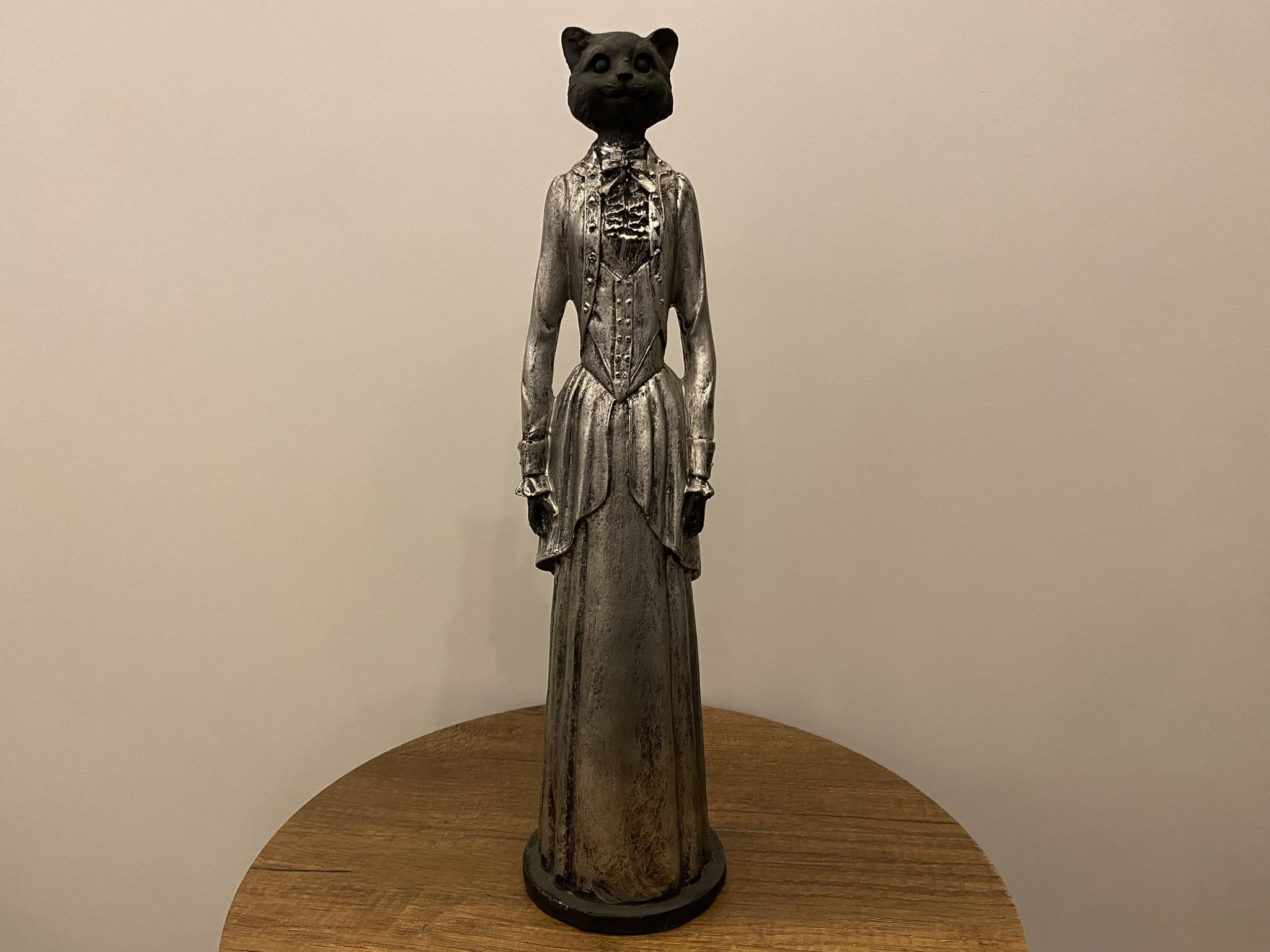 Black Cat Statue, Cat Head Human Statue, Animal Head Human Body, Cat ...