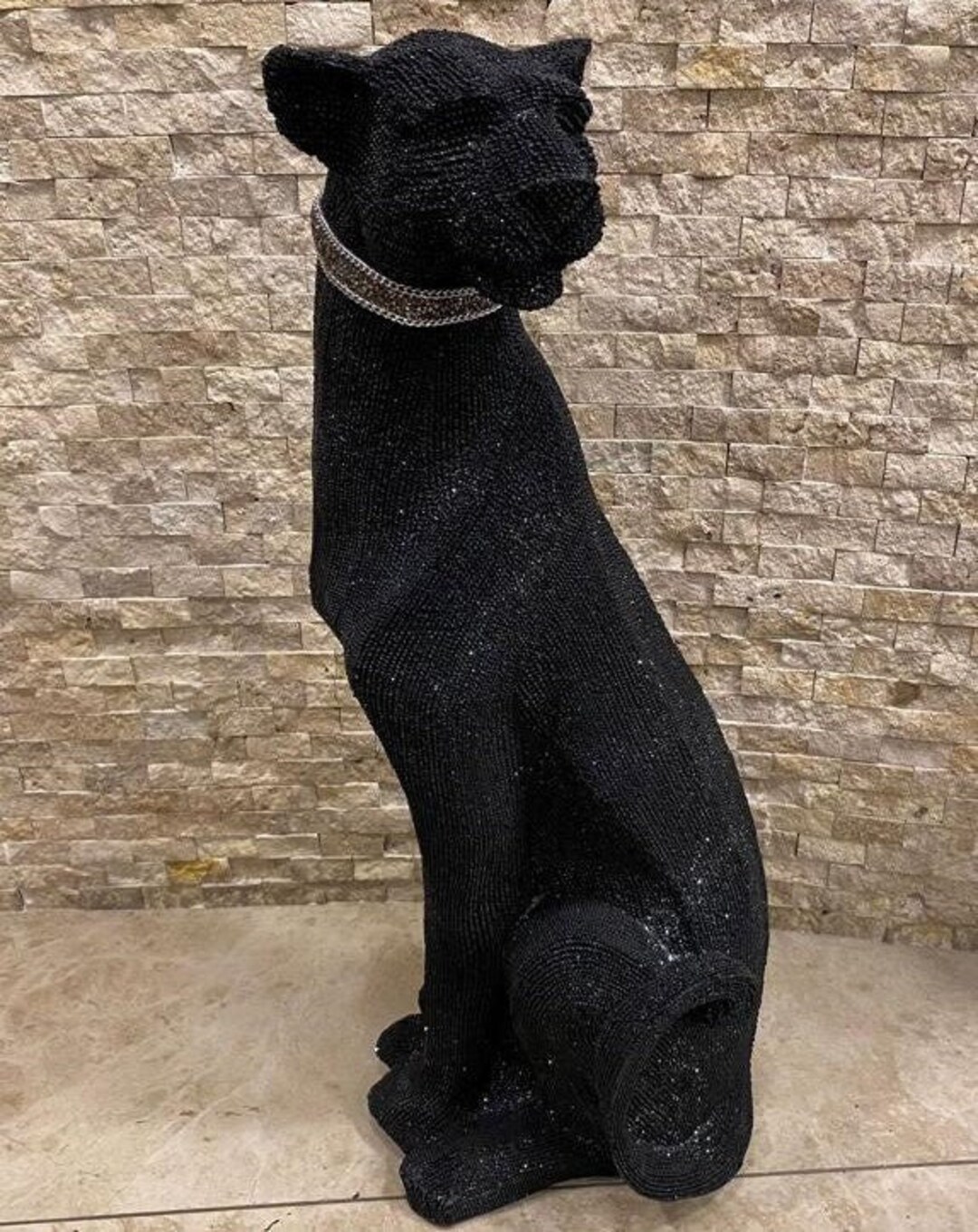 Cheetah Sculpture, Unique Cheetah Sculpture, Modern Animal Statue, Puma ...