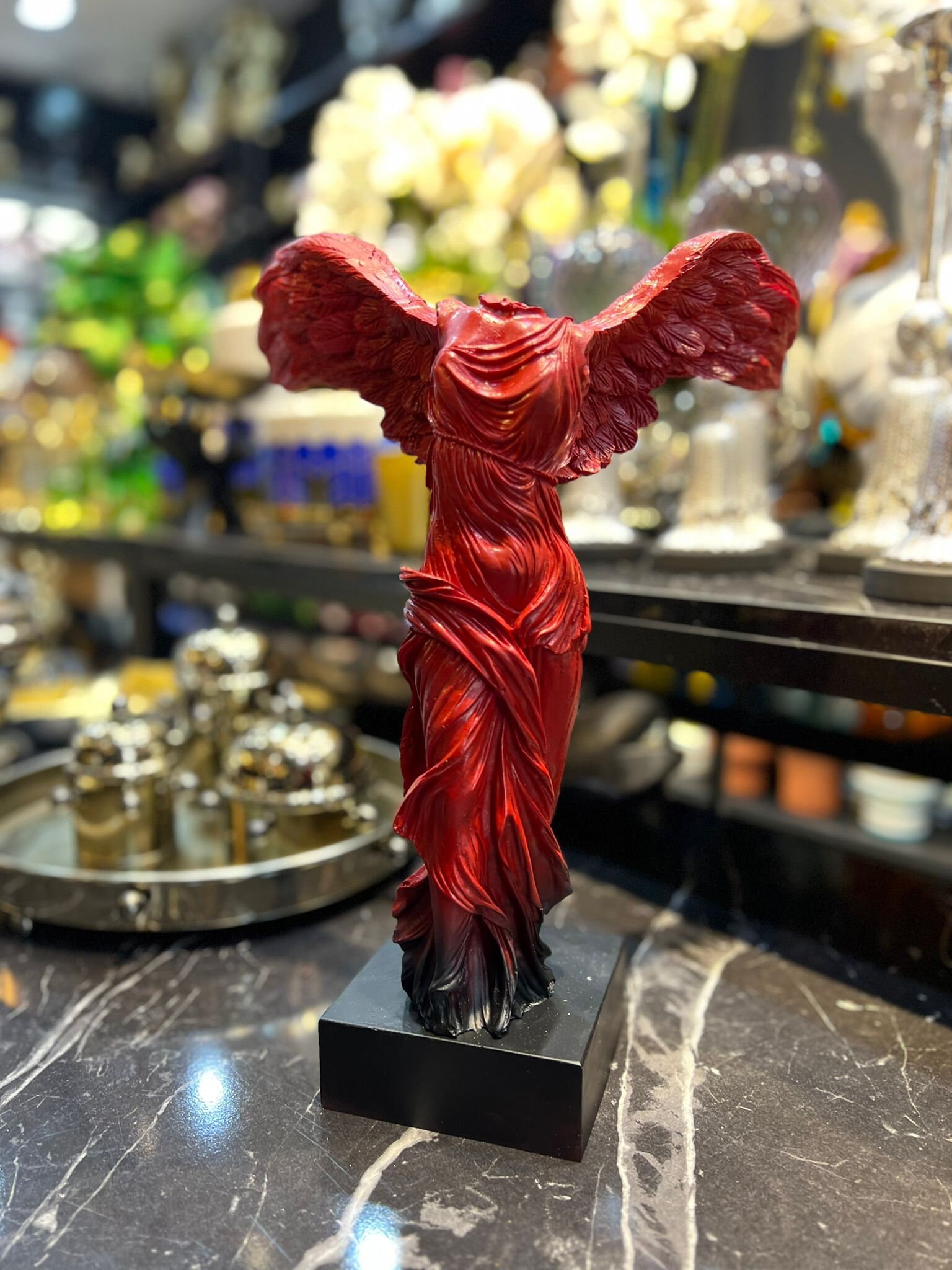 Headless Angel Sculpture, Antique Style, Headless Figurine, Nike ...