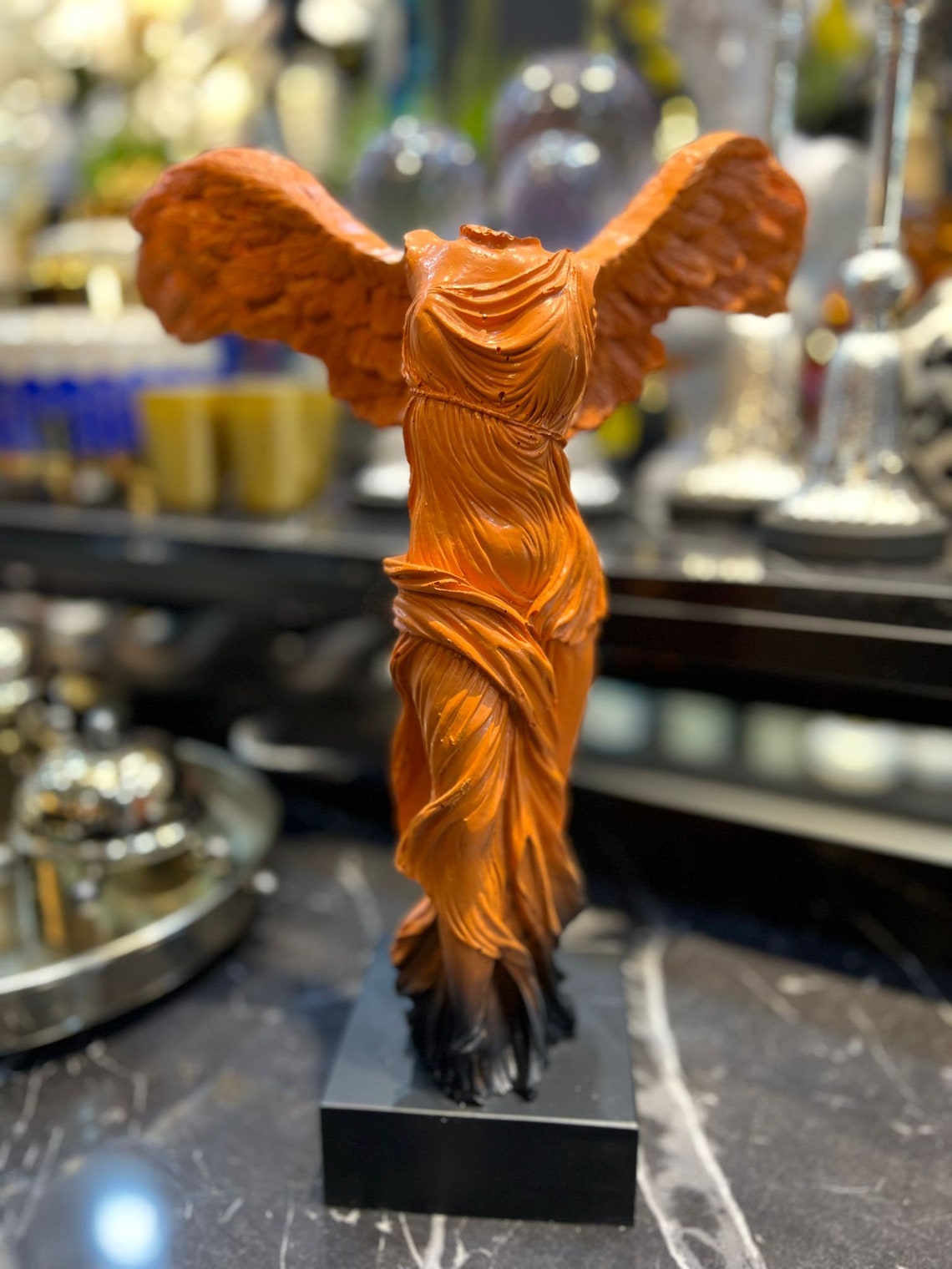 Headless Angel Sculpture, Antique Style, Headless Figurine, Nike ...