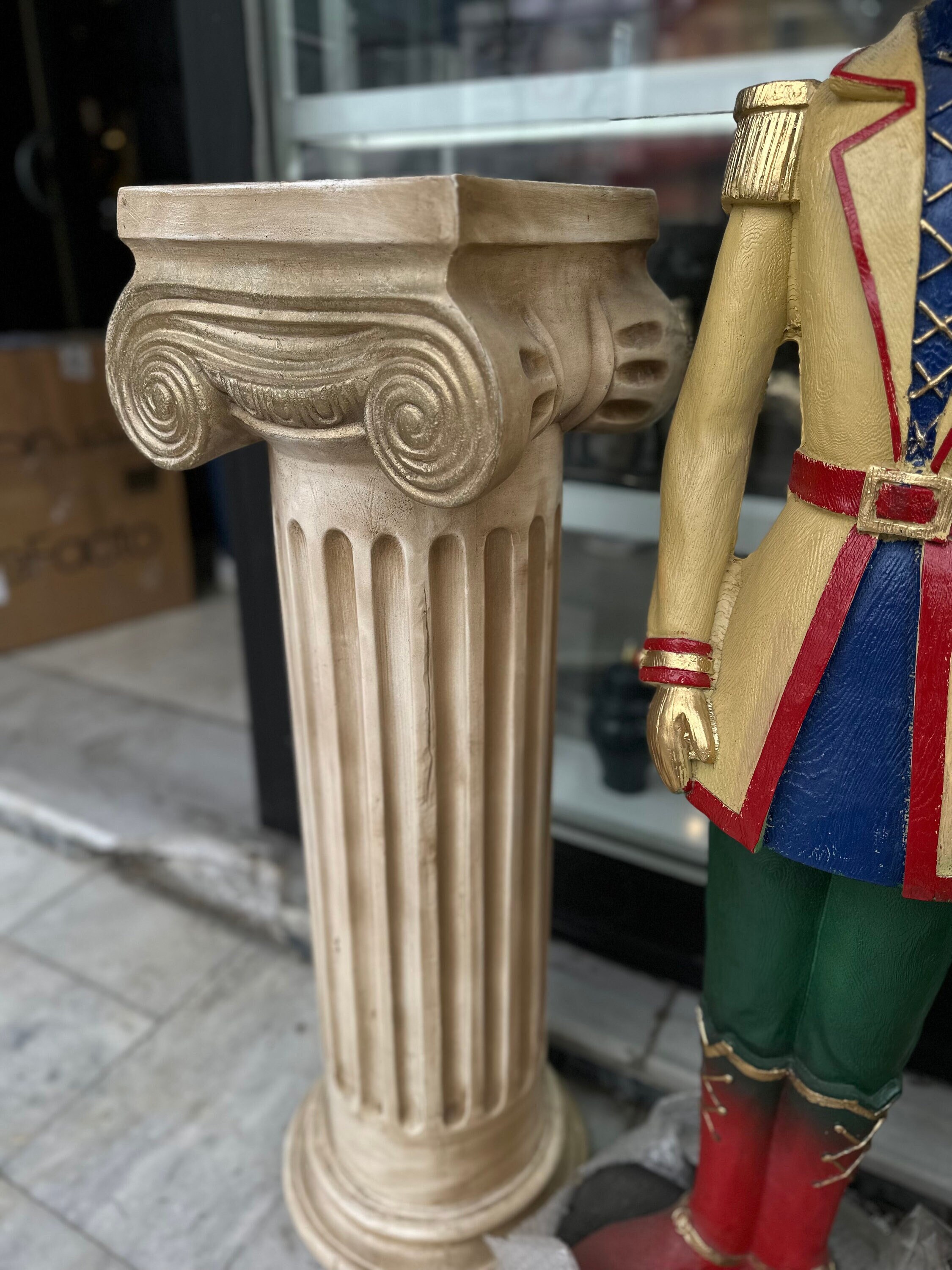 Large Size Ancient Greek Column Sculpture Statue, Ionic Greek Column ...