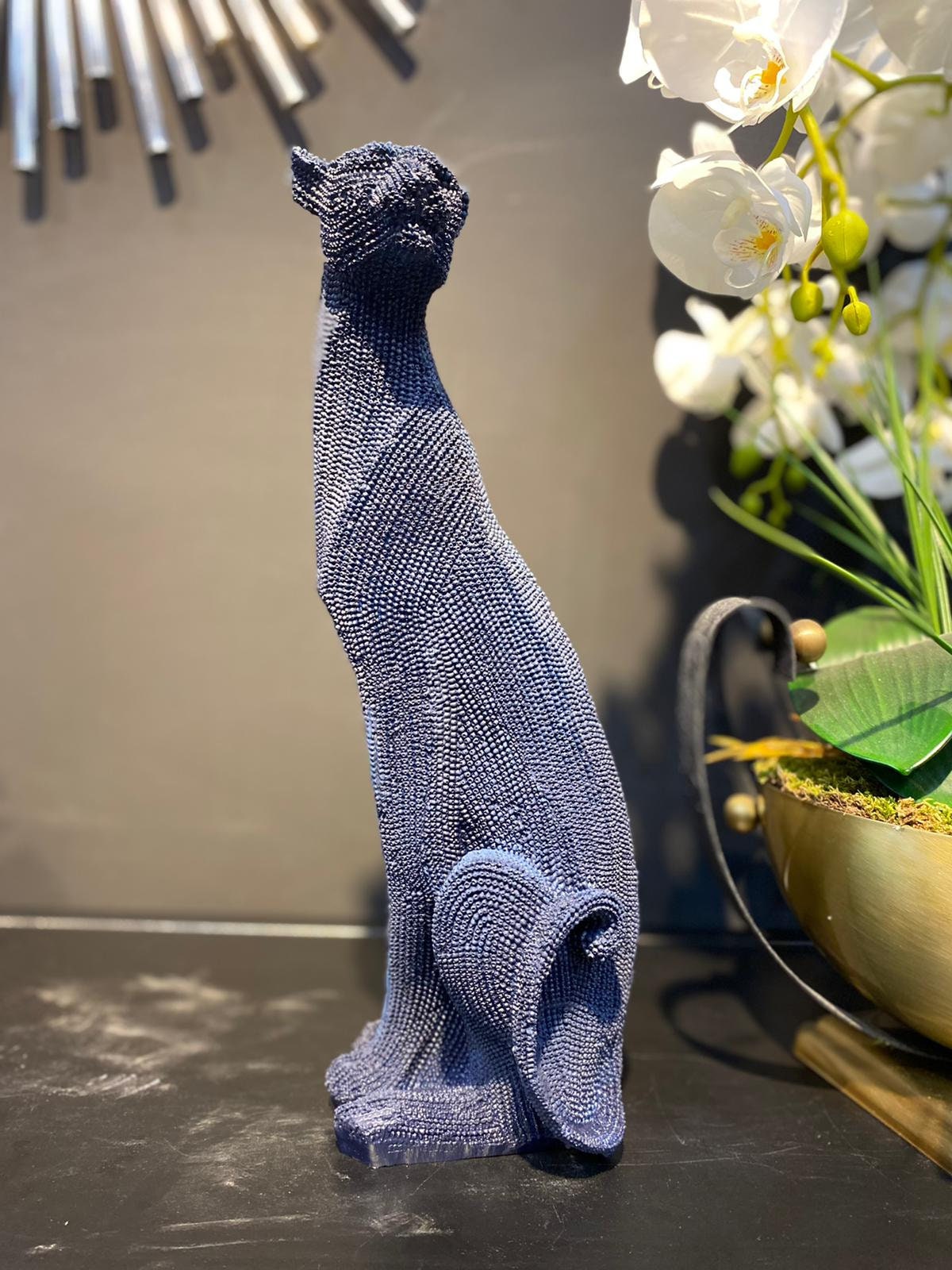 Cheetah Statue, Unique Cheetah Sculpture, Animal Statue, Leopard ...