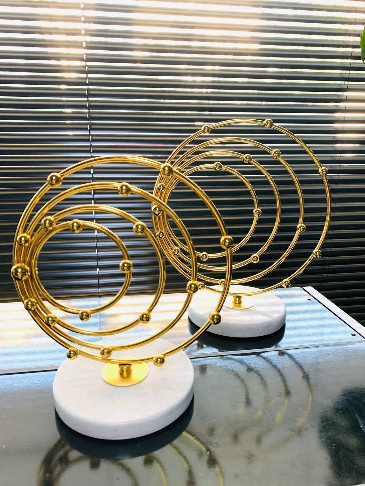 Luxury Decor With Marble Stand, Home Decoration Accessories, Wedding ...