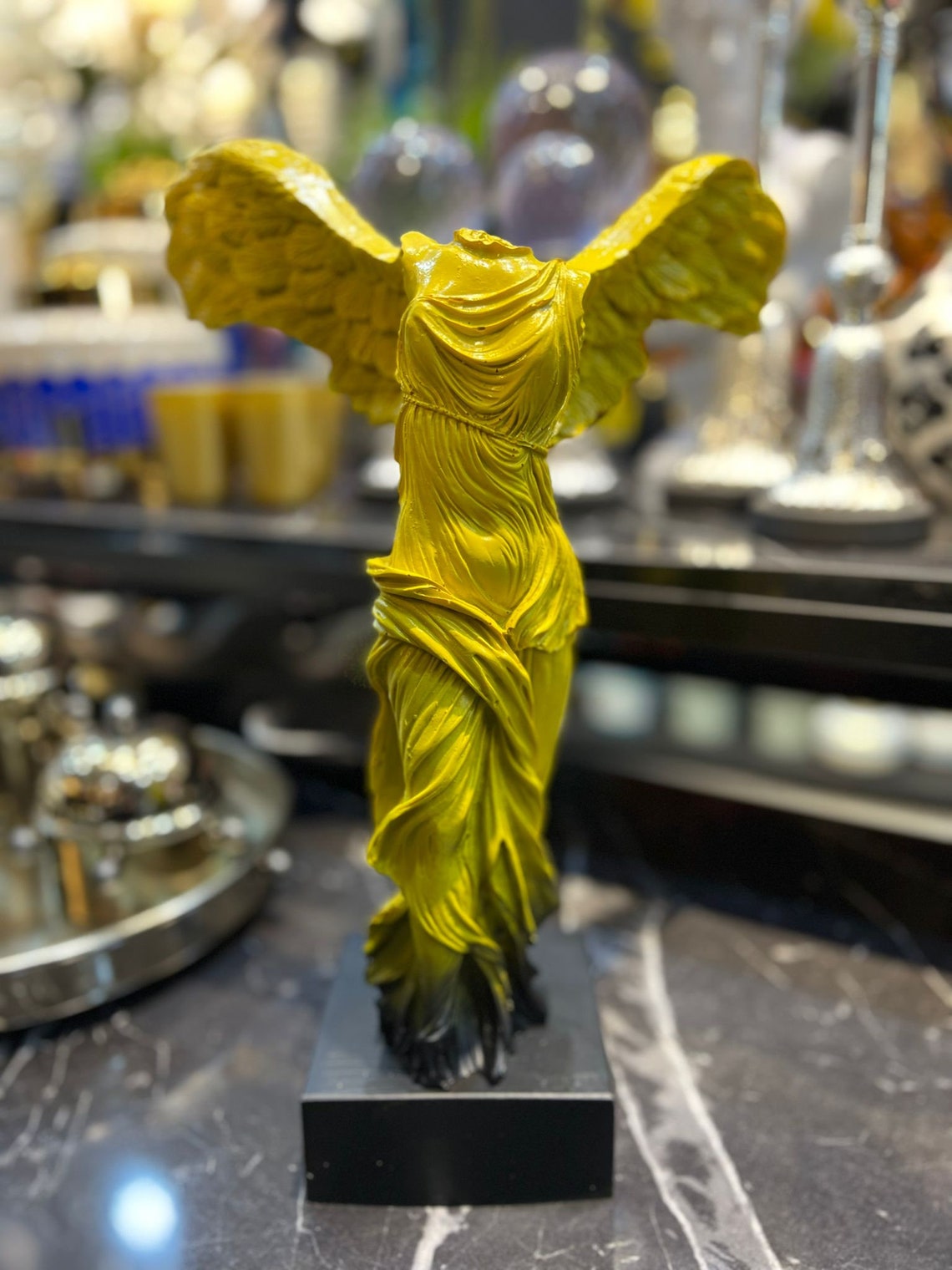 Headless Angel Sculpture, Antique Style, Headless Figurine, Nike ...