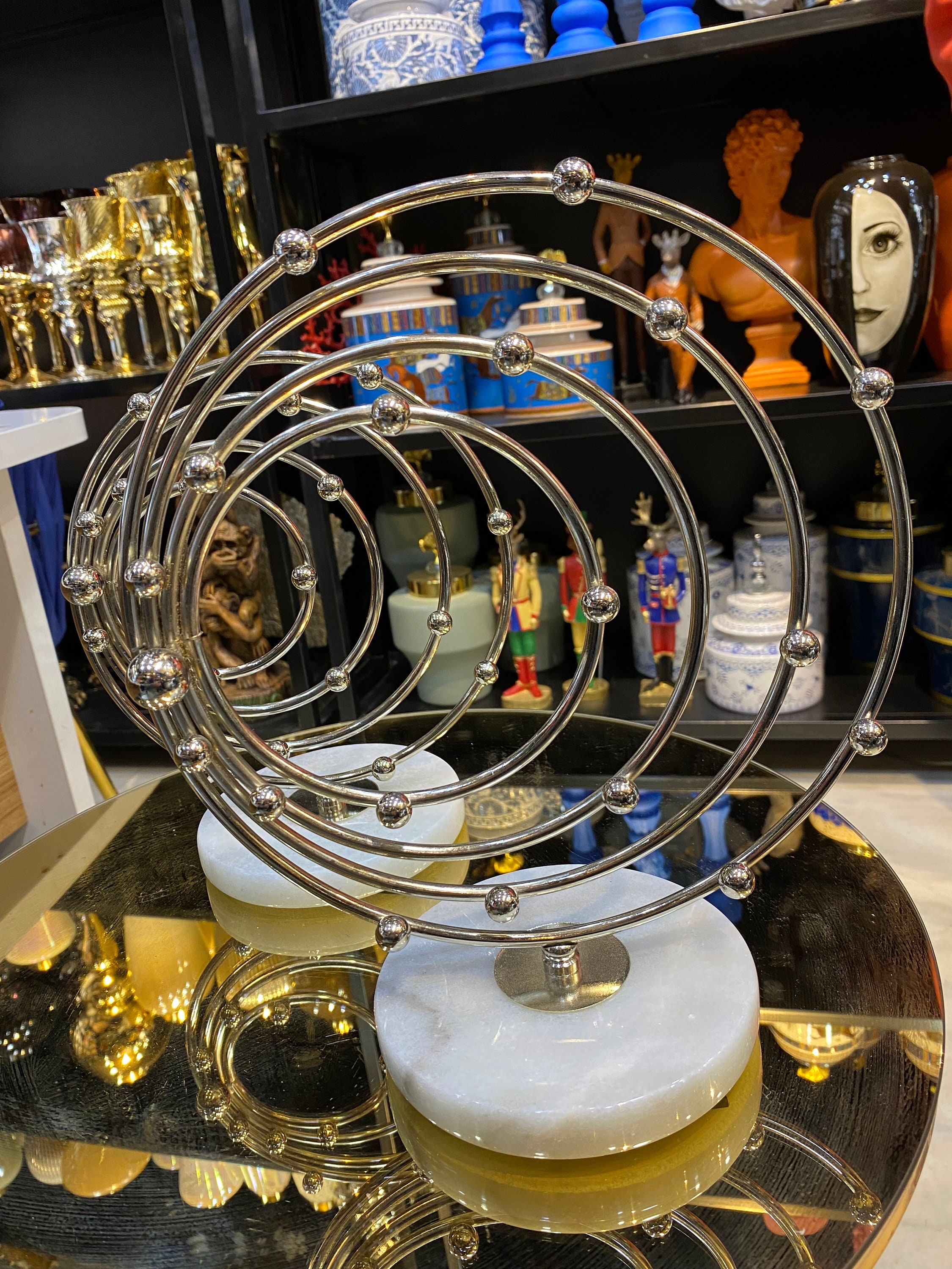 Luxury Decor With Marble Stand, Home Decoration Accessories, Wedding ...