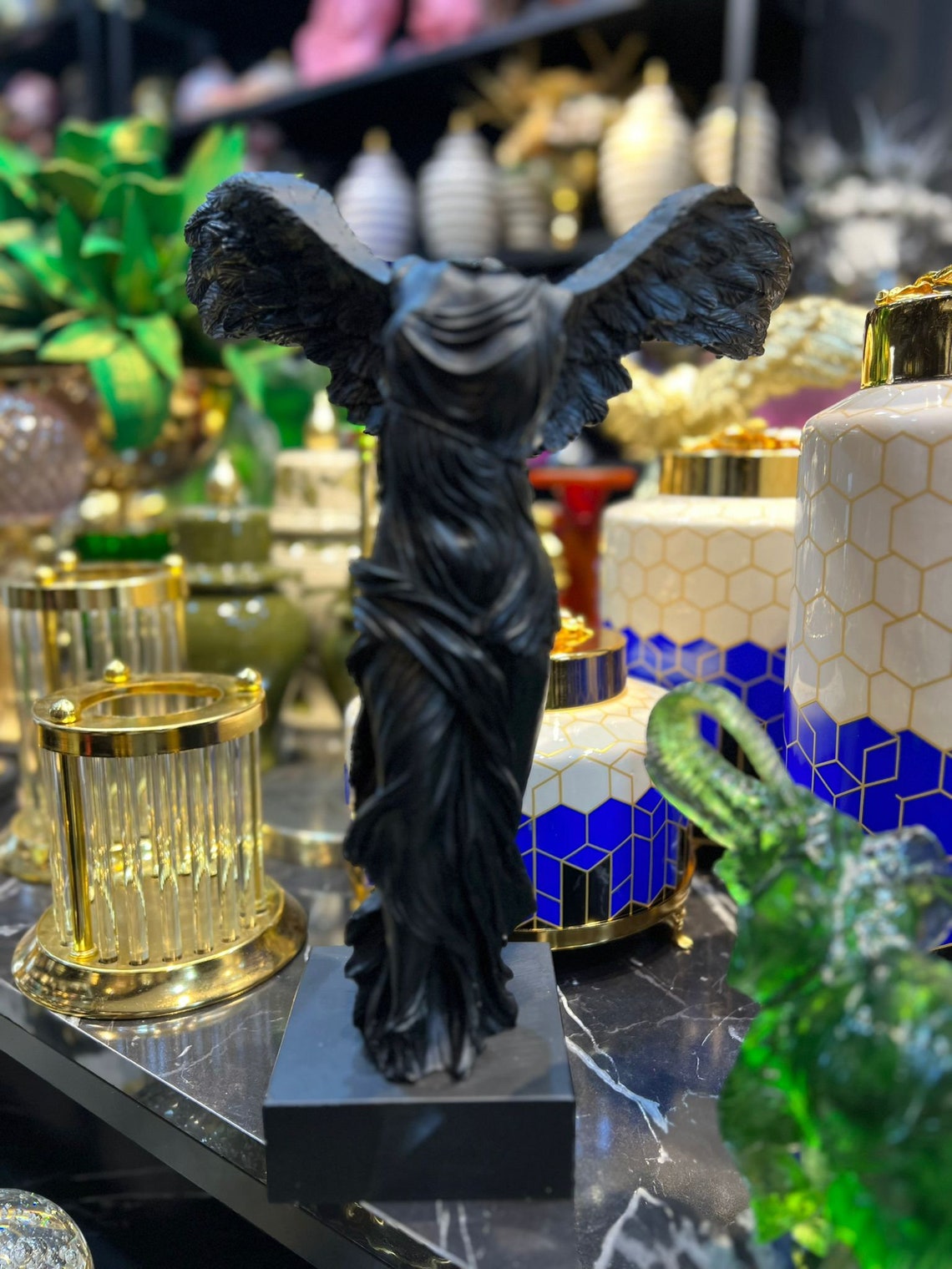 Headless Angel Sculpture, Antique Style, Headless Figurine, Nike ...