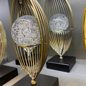 Modern Luxury Decor, Gold Metal Decorative, Home Gift Trinket, Gift ...