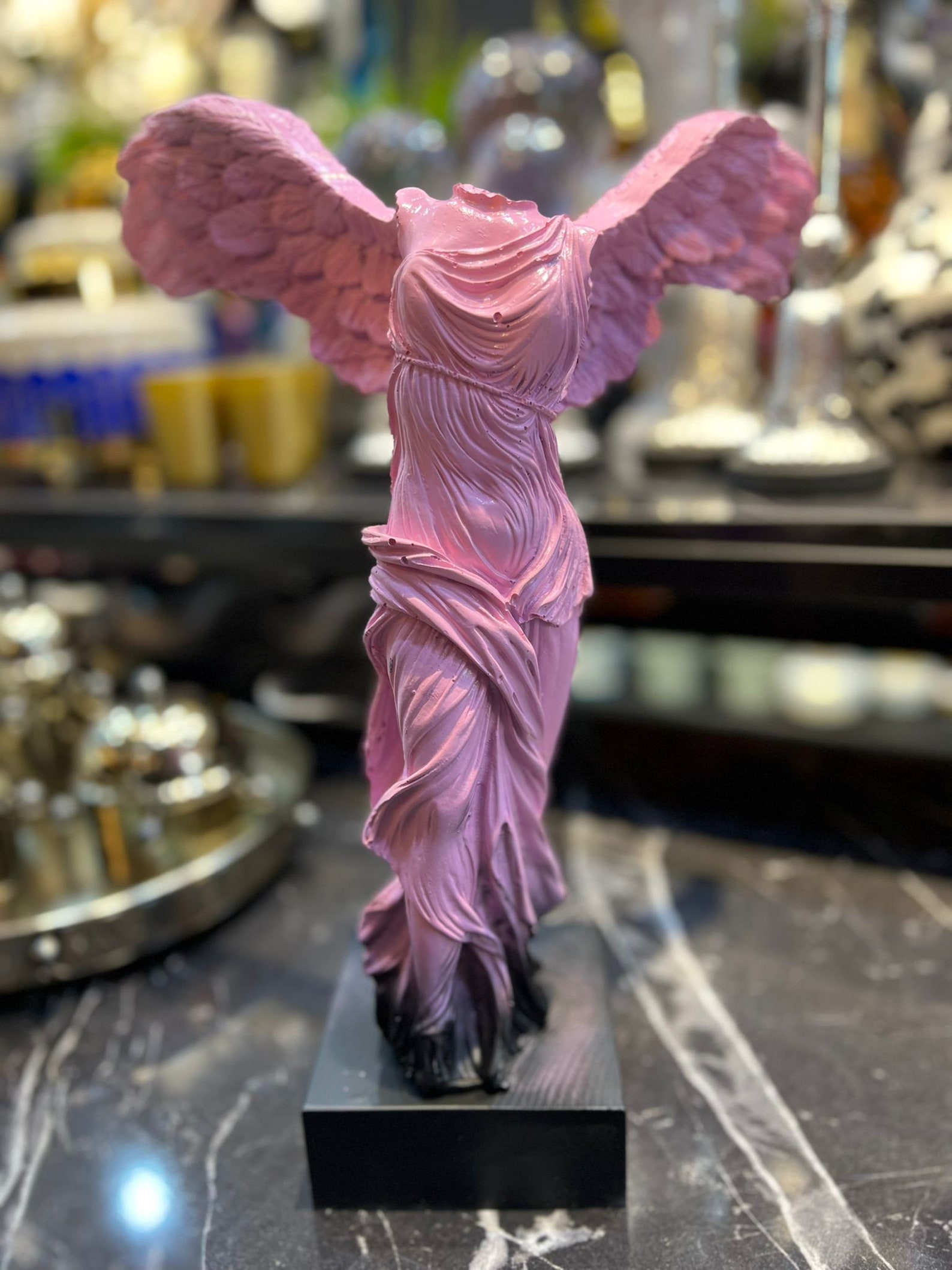 Headless Angel Sculpture, Antique Style, Headless Figurine, Nike ...