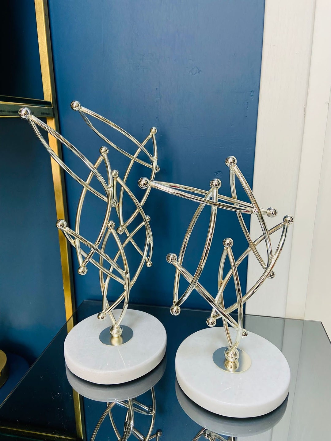 Abstract Balance Decor Set, Entryway Decor, Luxury Home Decor Objects ...