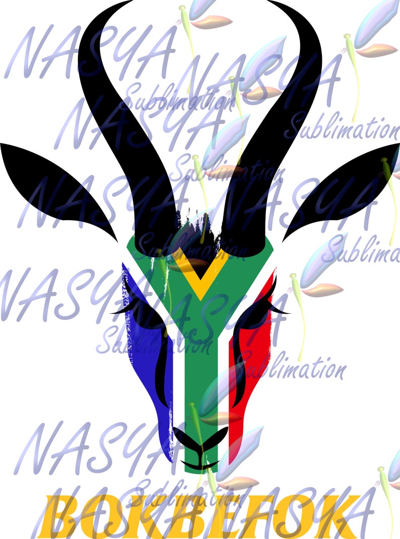 Bokbefok Springbok T-shirt Image File 300DPI PNG - Etsy Australia