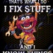 I Fix Stuff - Muppets - T Shirt PNG 300DPI - Etsy