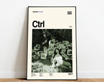 Ctrl Album Poster - Etsy