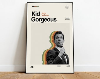 John Mulaney Kid Gorgeous Poster - Etsy