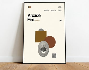 Arcade Fire Poster - Etsy