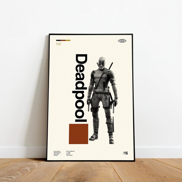 Deadpool Poster - Etsy