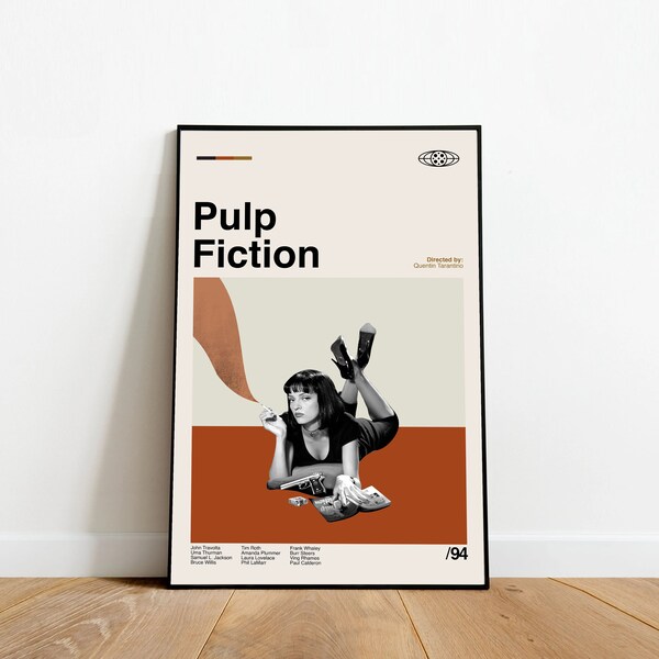 Pulp Fiction Cover - Etsy