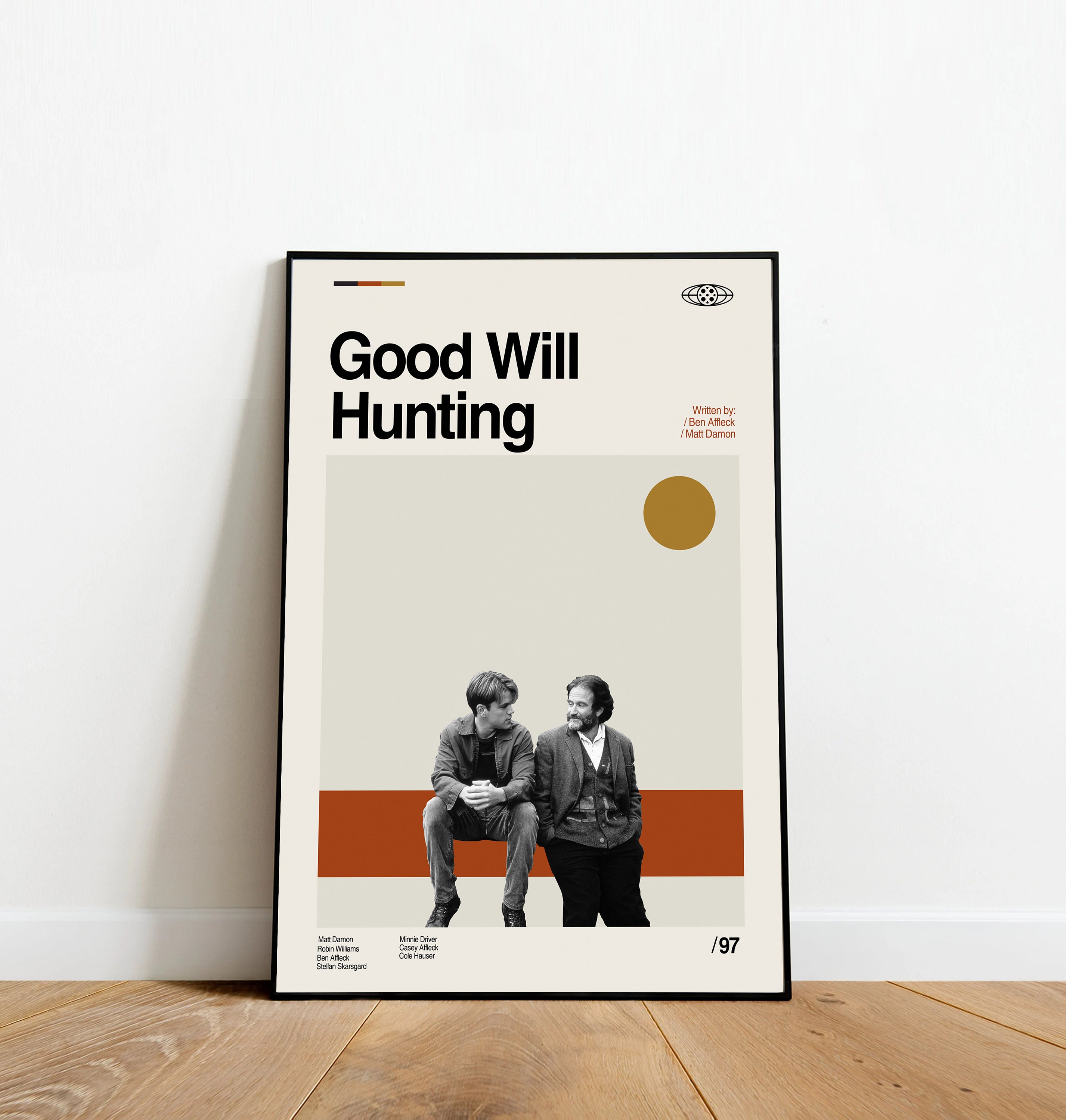 Good Will Hunting Retro Movie Poster Minimalist Art - Etsy