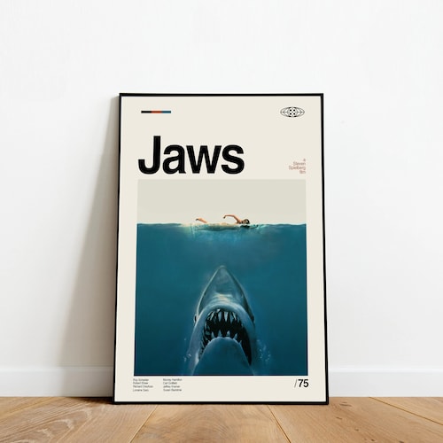 Jaws Movie Poster - Etsy