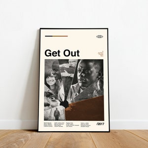 Get Out Retro Movie Poster - Etsy
