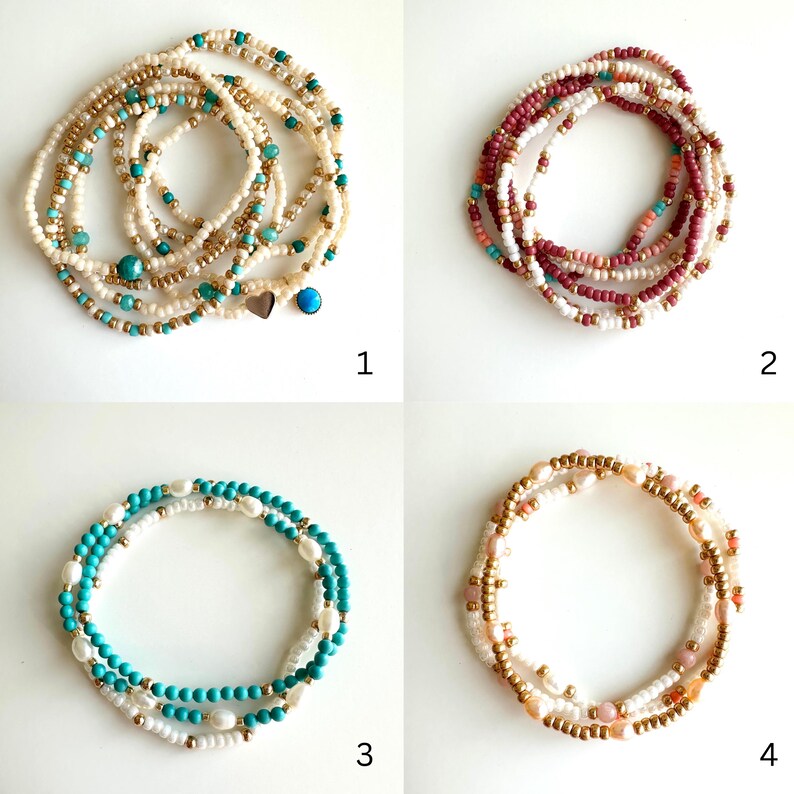 Stackable Stretch Bracelet Packs - Etsy