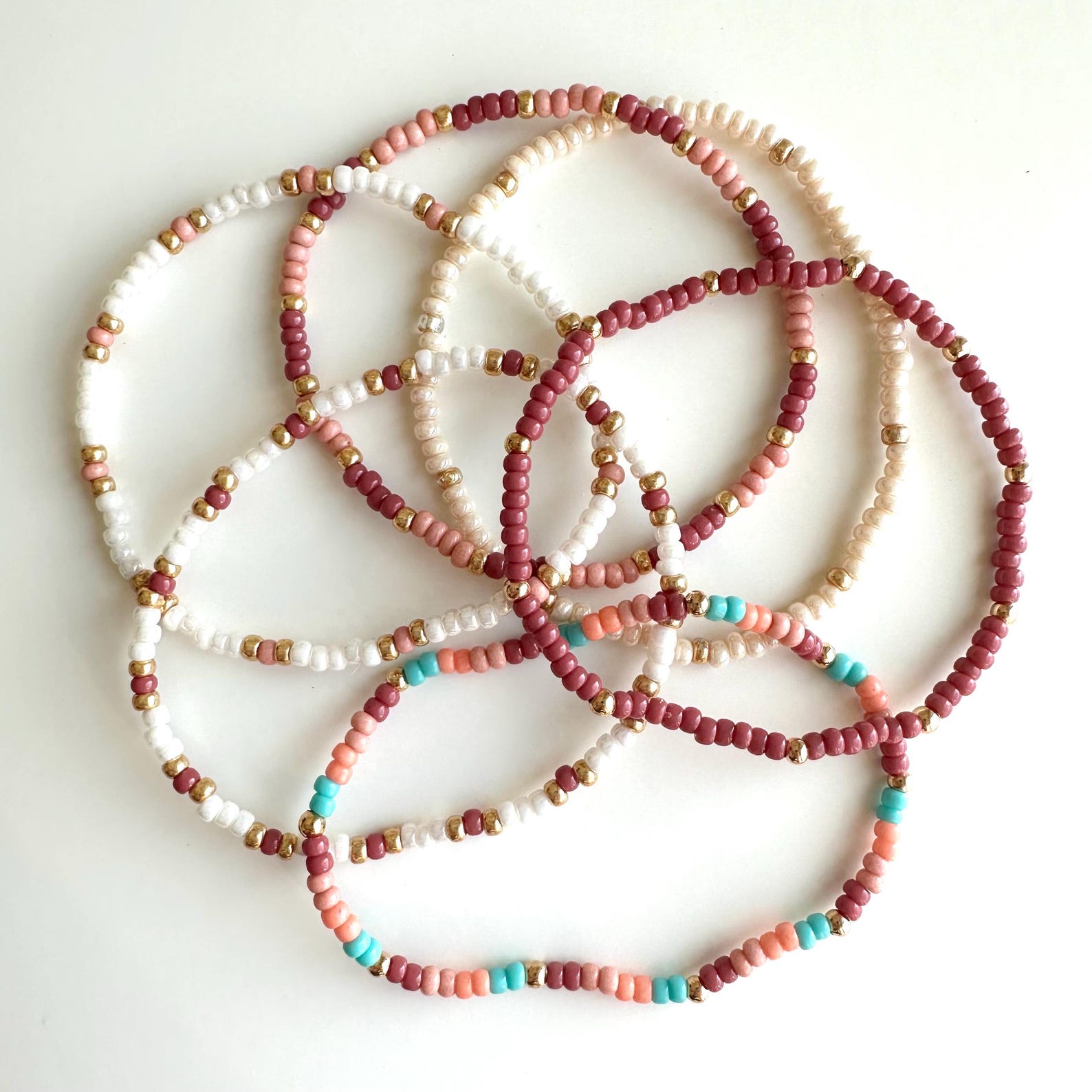 Stackable Stretch Bracelet Packs - Etsy