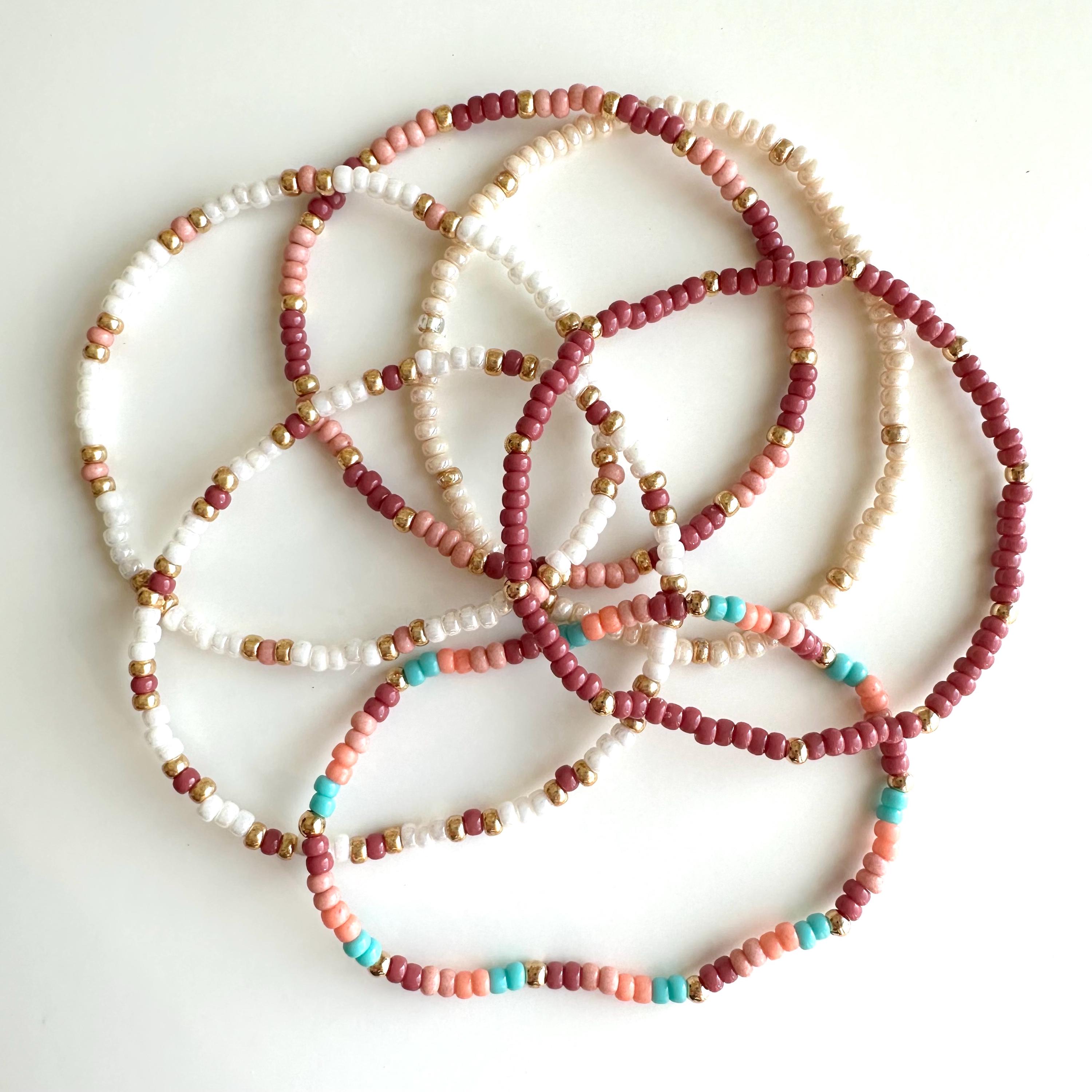 Stackable Stretch Bracelet Packs - Etsy