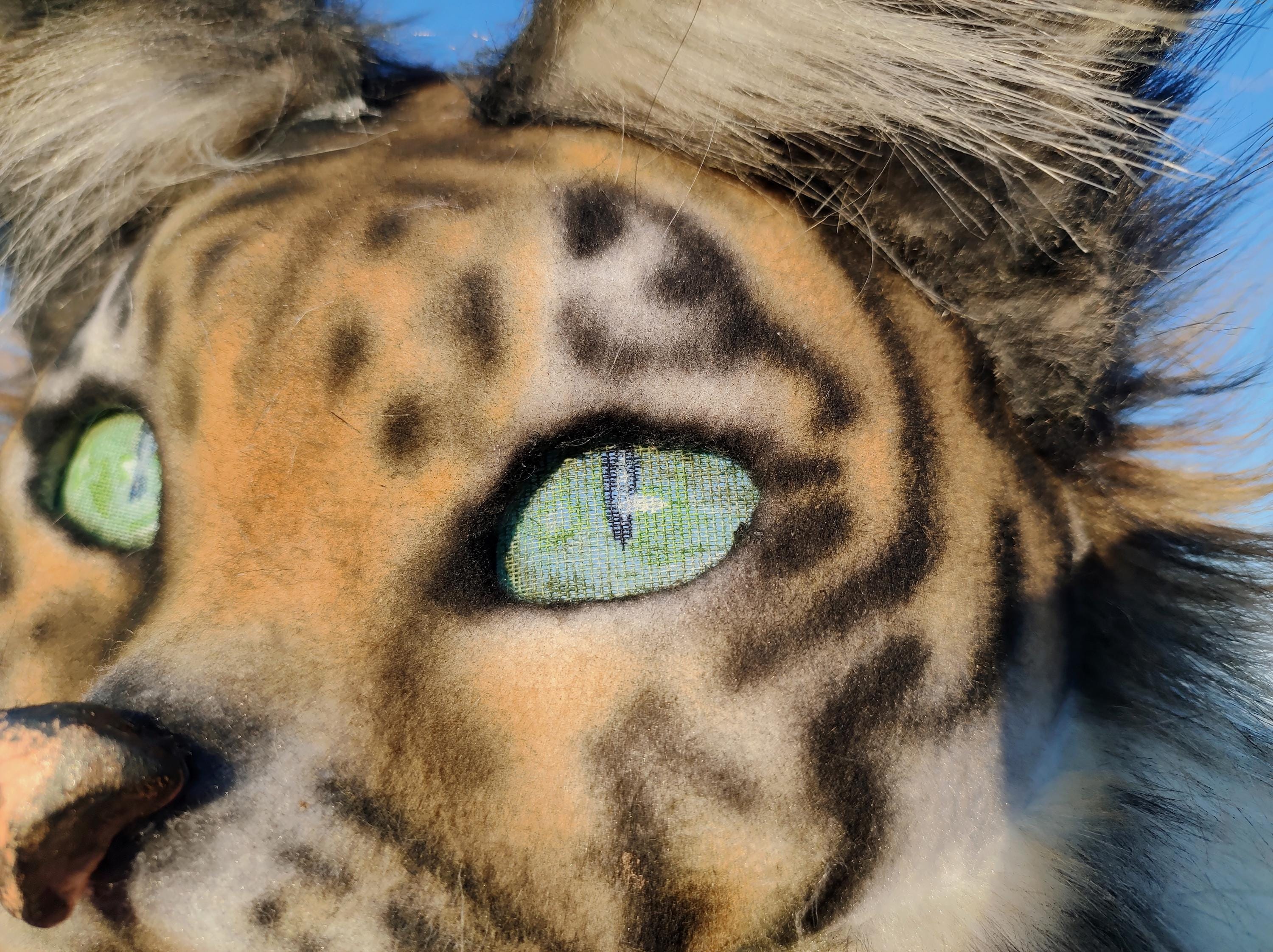 Tiger Therian Mask Premade •| READ DESCRIPTION |• - Etsy