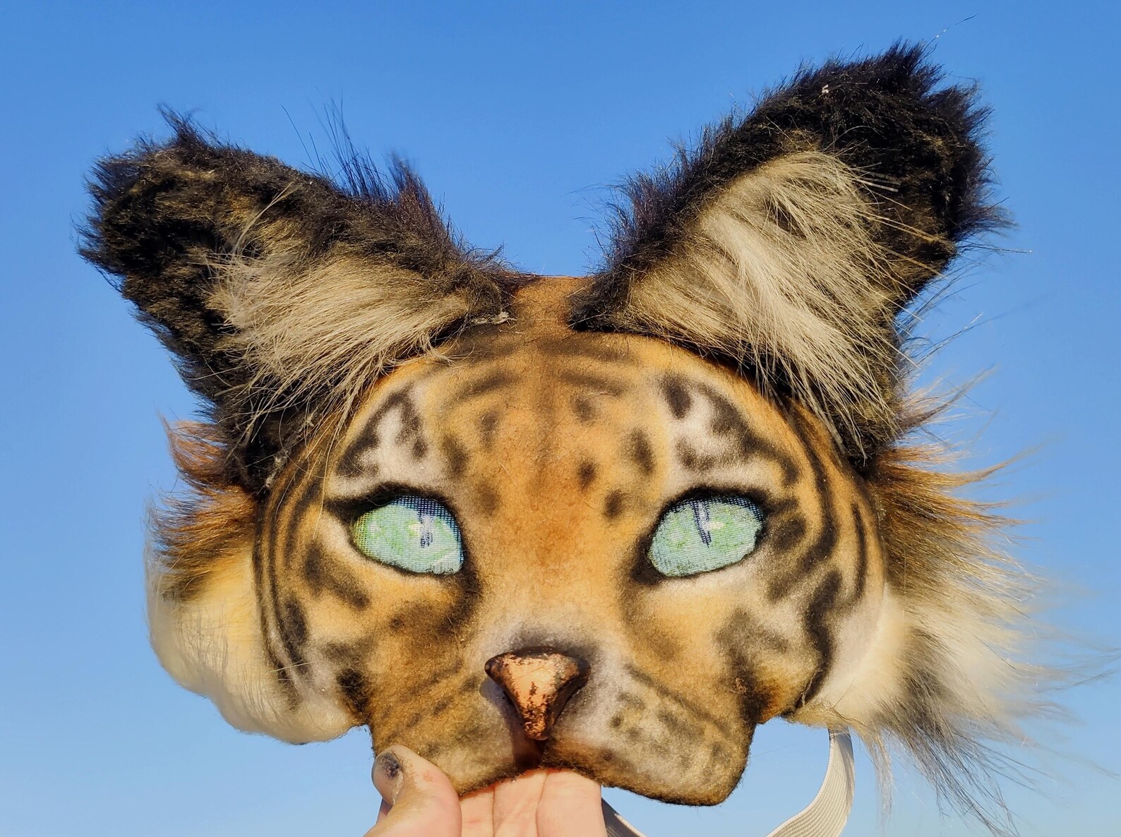 Tiger Therian Mask Premade •| READ DESCRIPTION |• - Etsy