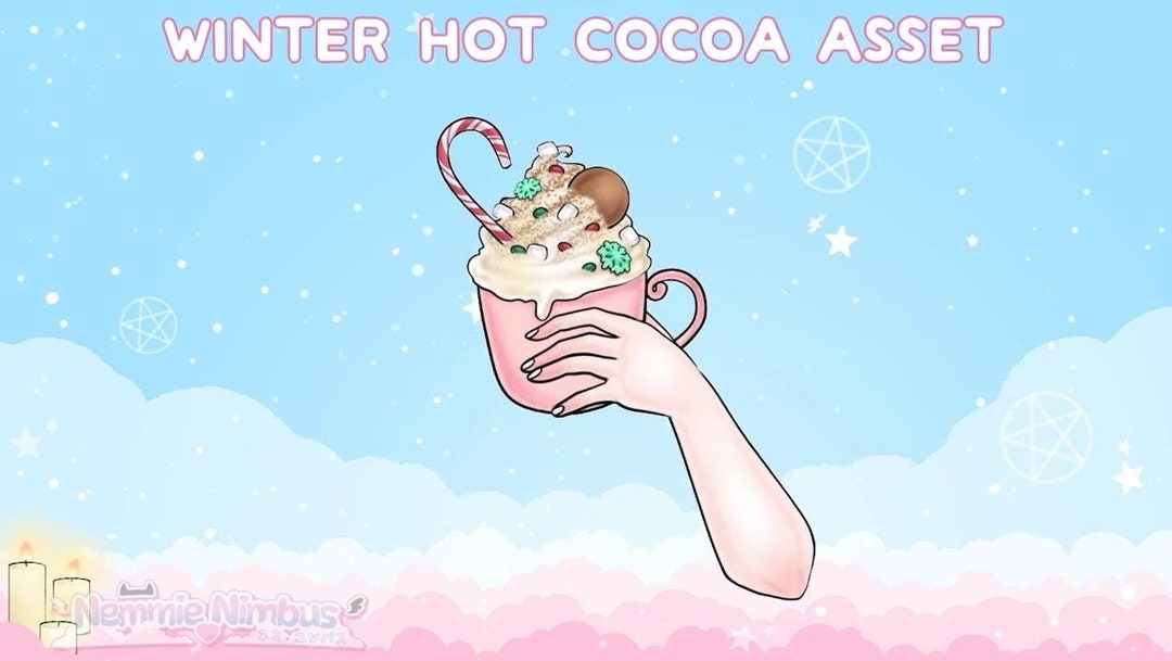 Vtuber Asset Live2d Rigged Winter Christmas Cozy Hot Cocoa Hot ...
