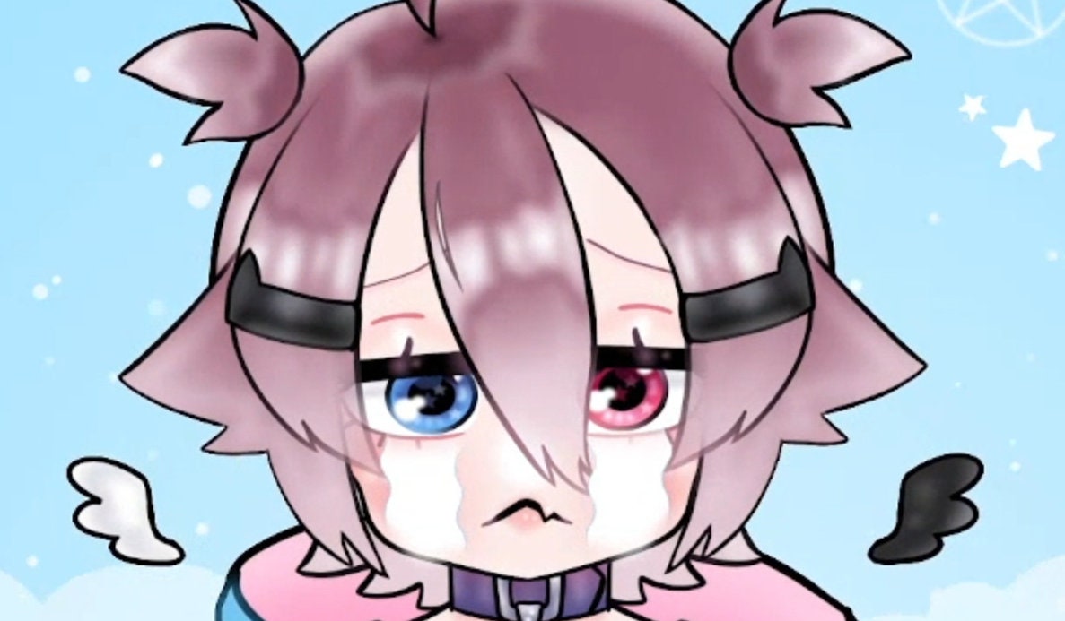 Silly Tears Vtuber Asset - Etsy