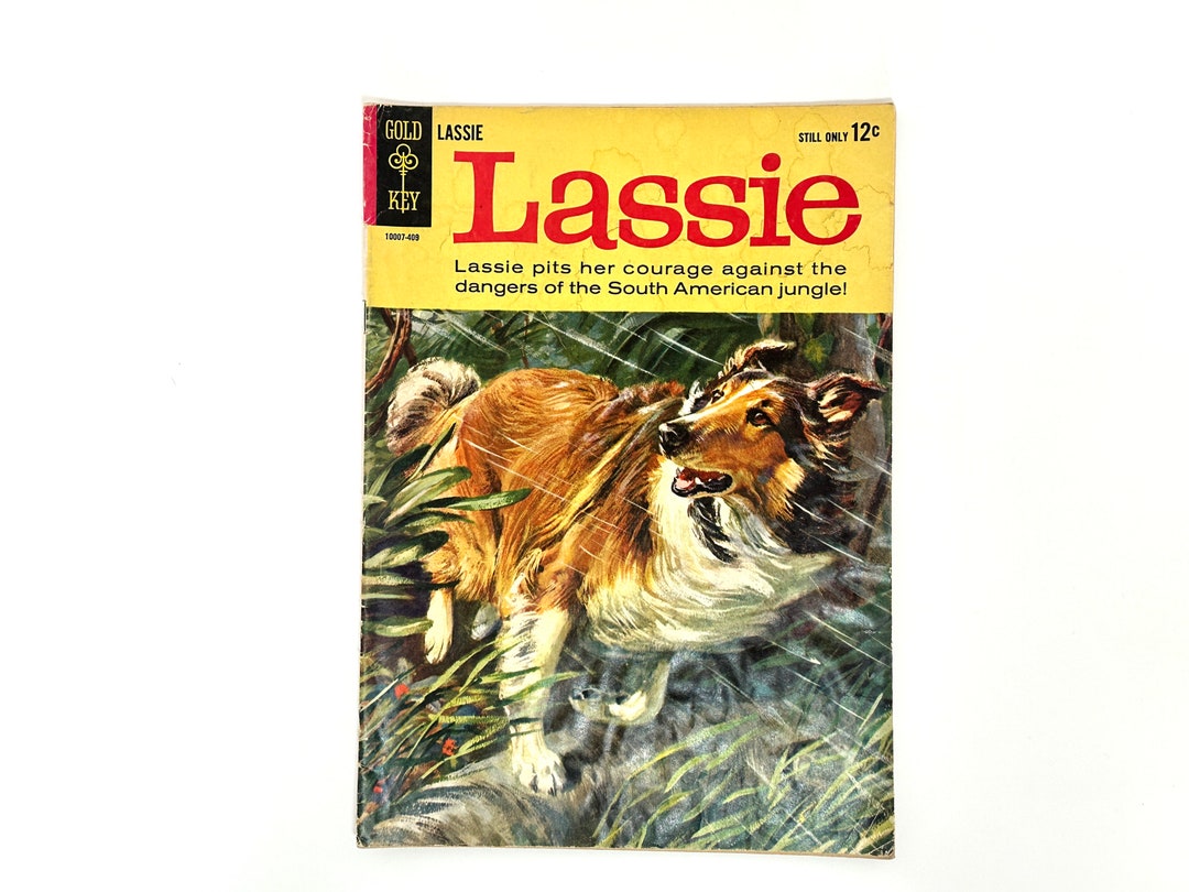 1955 Lassie 64 Comic Book K. K. Publications Silver Age Comic Book - Etsy