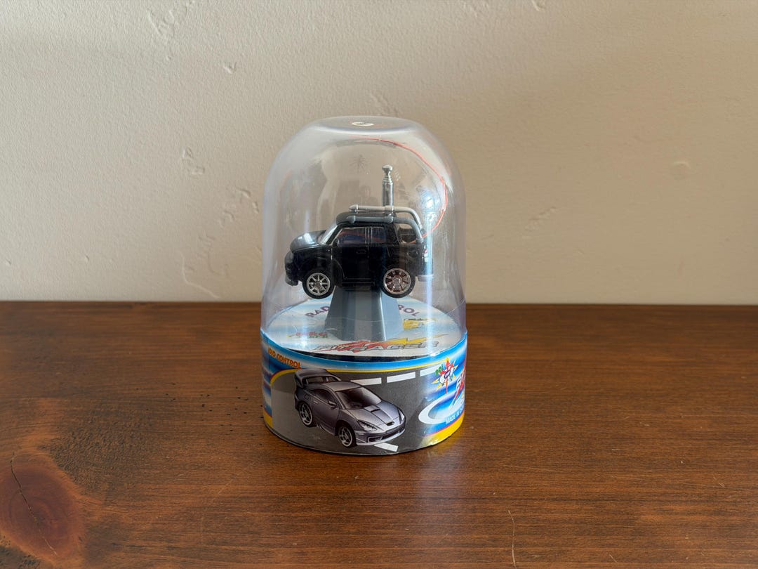 Vintage NIB Mini Fit Racer Scamper RC Car Black - Etsy